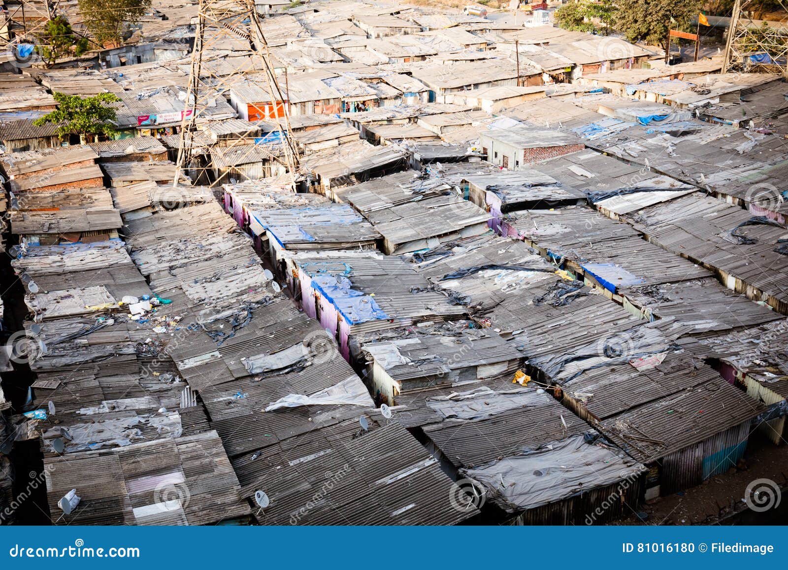 Sunset In A Slum Village In South Africa Editorial Photo ...