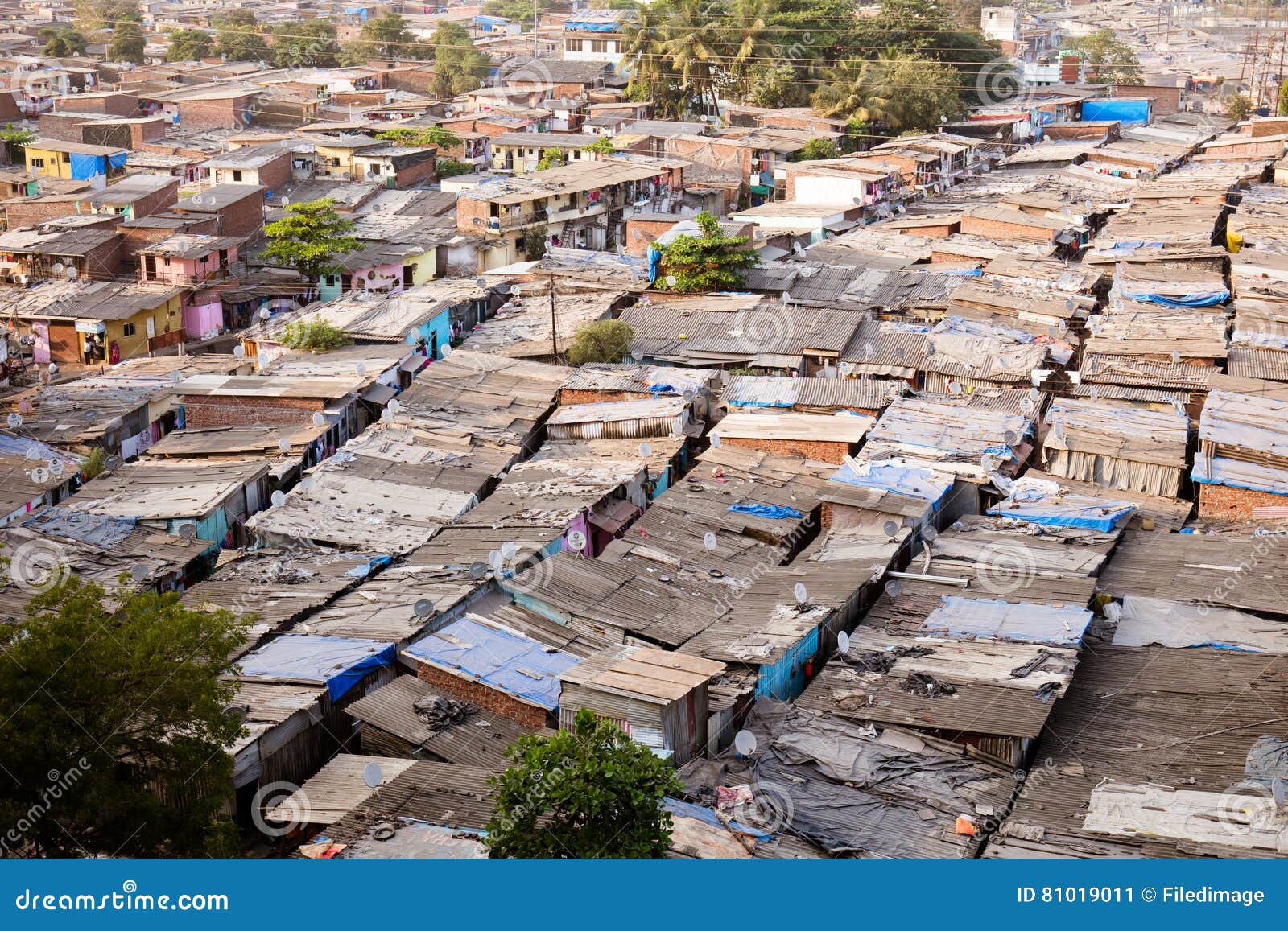 Sunset In A Slum Village In South Africa Editorial Photo ...