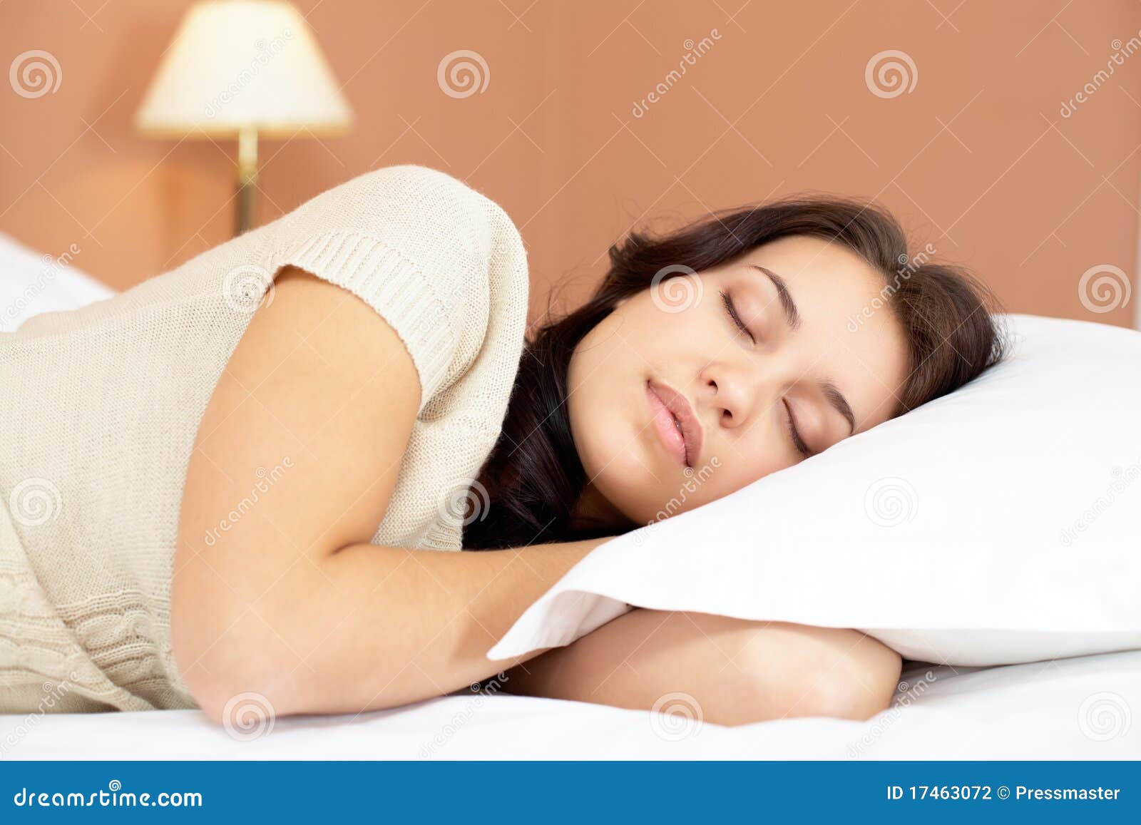 Slumber stock photo. Image of close, charm, cute, face - 17463072