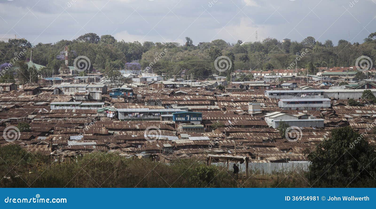 Slums of kibera, kenya stock image. Image of city, urban - 36954981