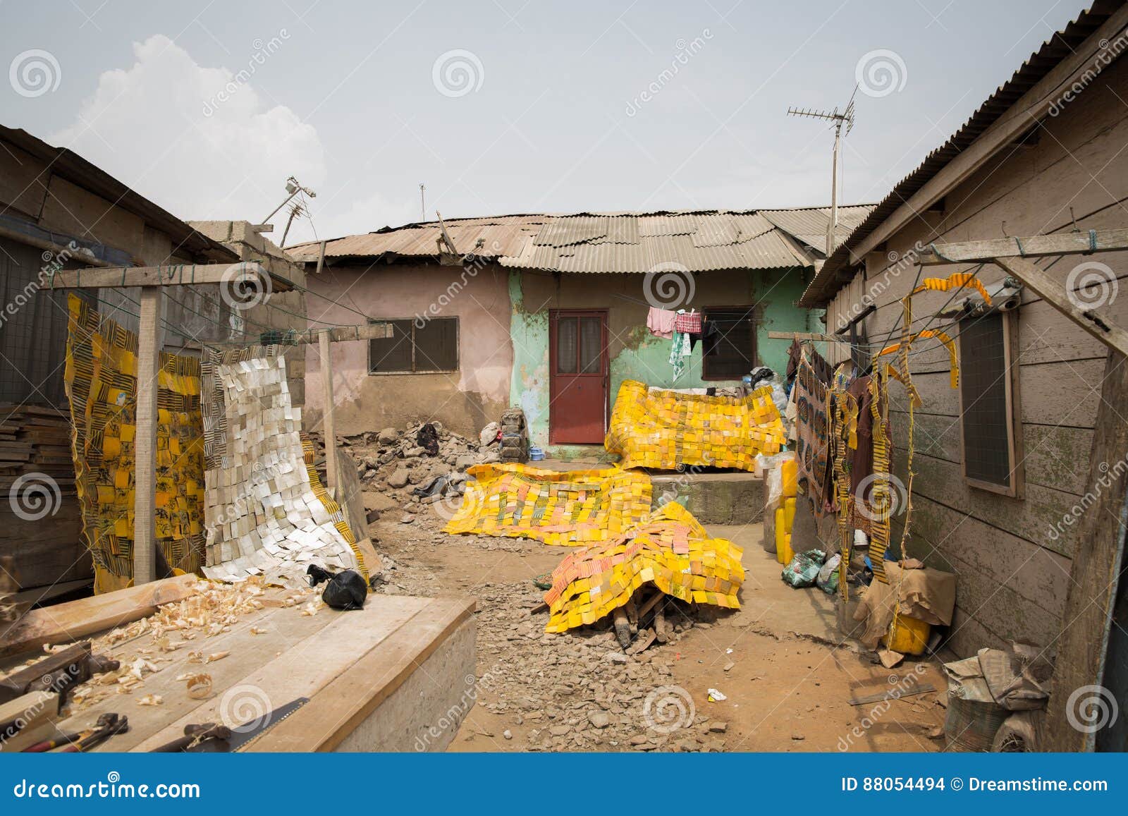 Slums stock photo. Image of west, unemployed, ethnicity - 88054494