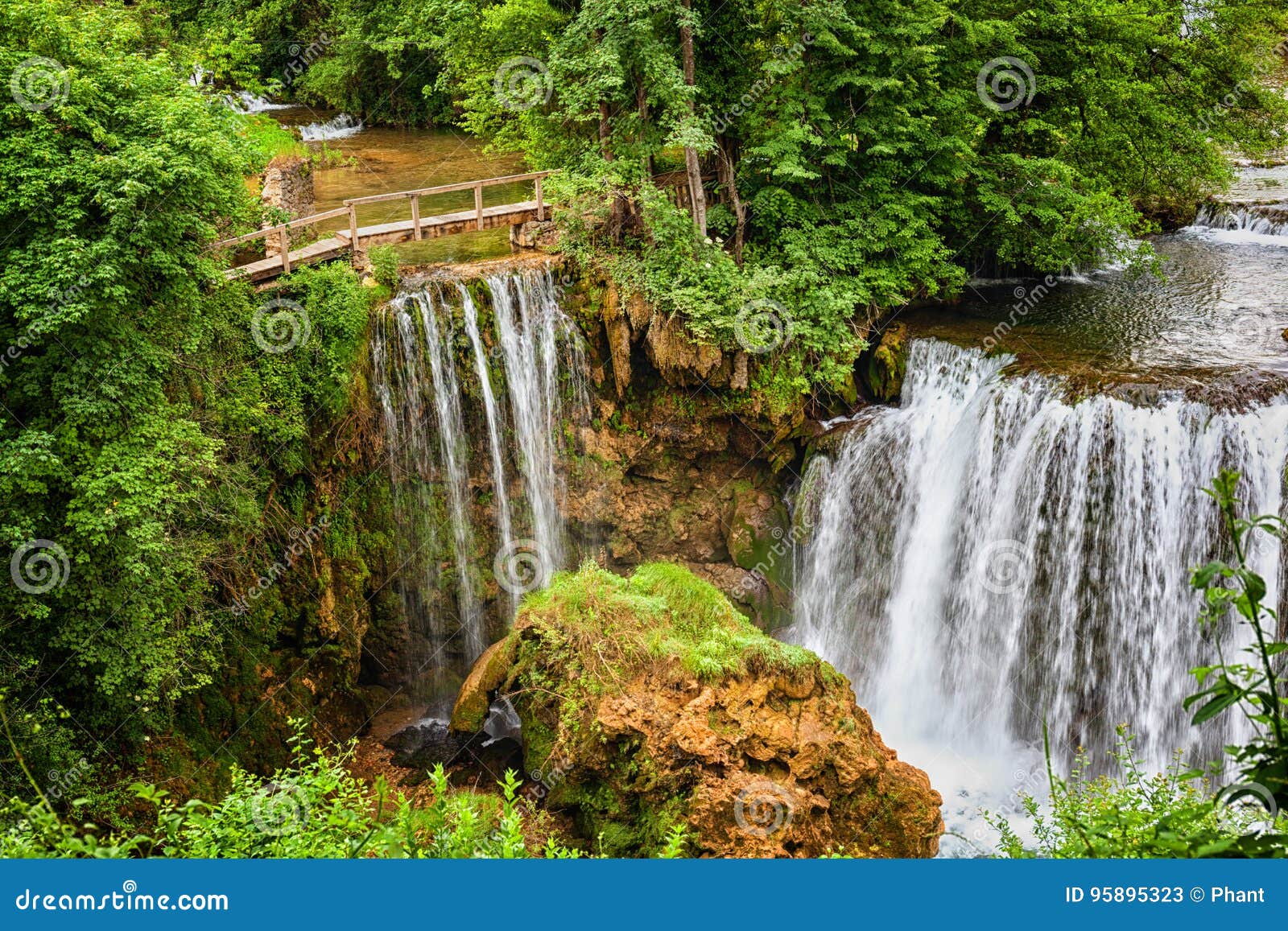 Slunj. Croatia stock image. Image of beauty, mist, balkans - 95895323