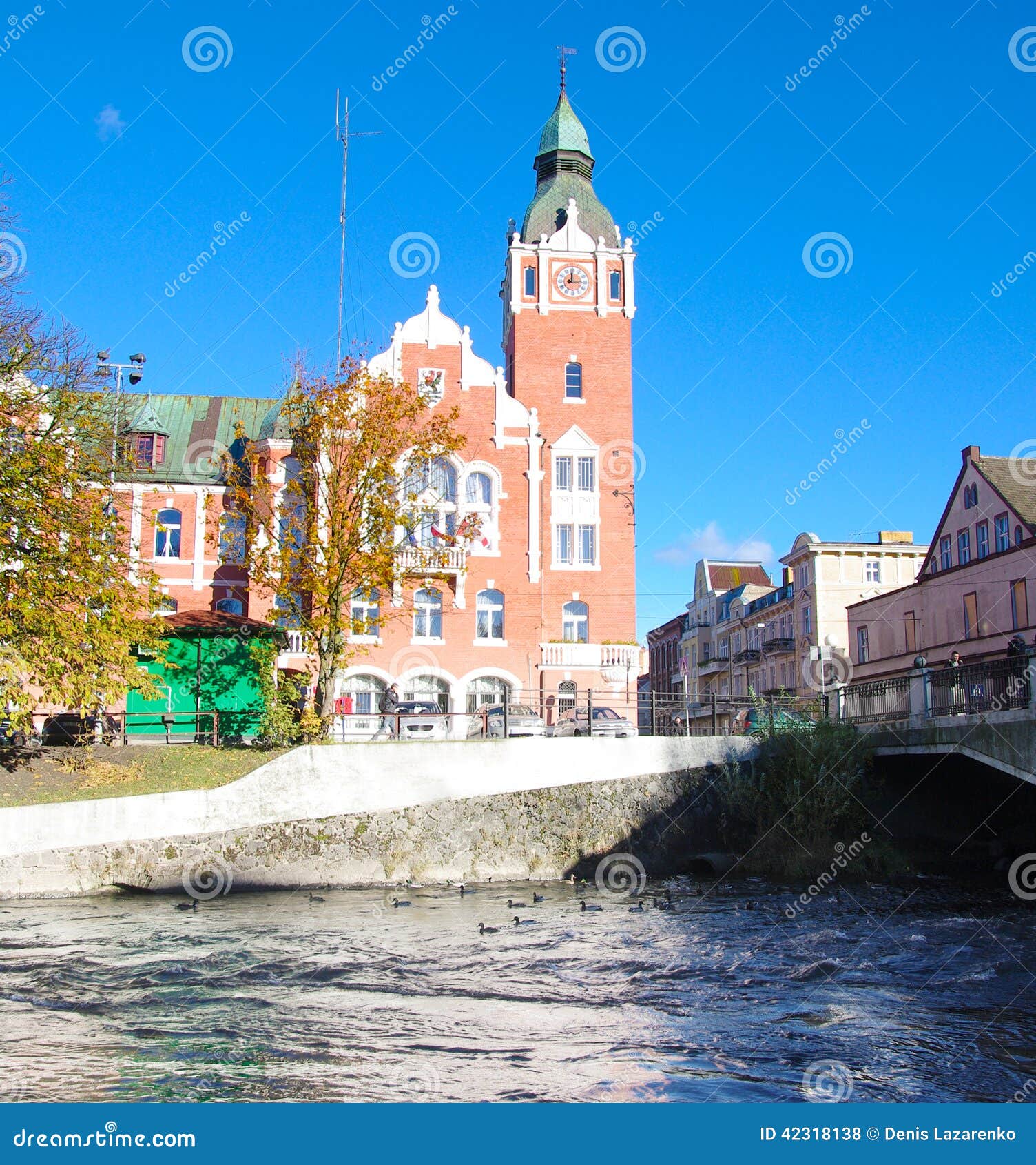 Slupsk stock photo. Image of europe, house, sightseeing - 42318138