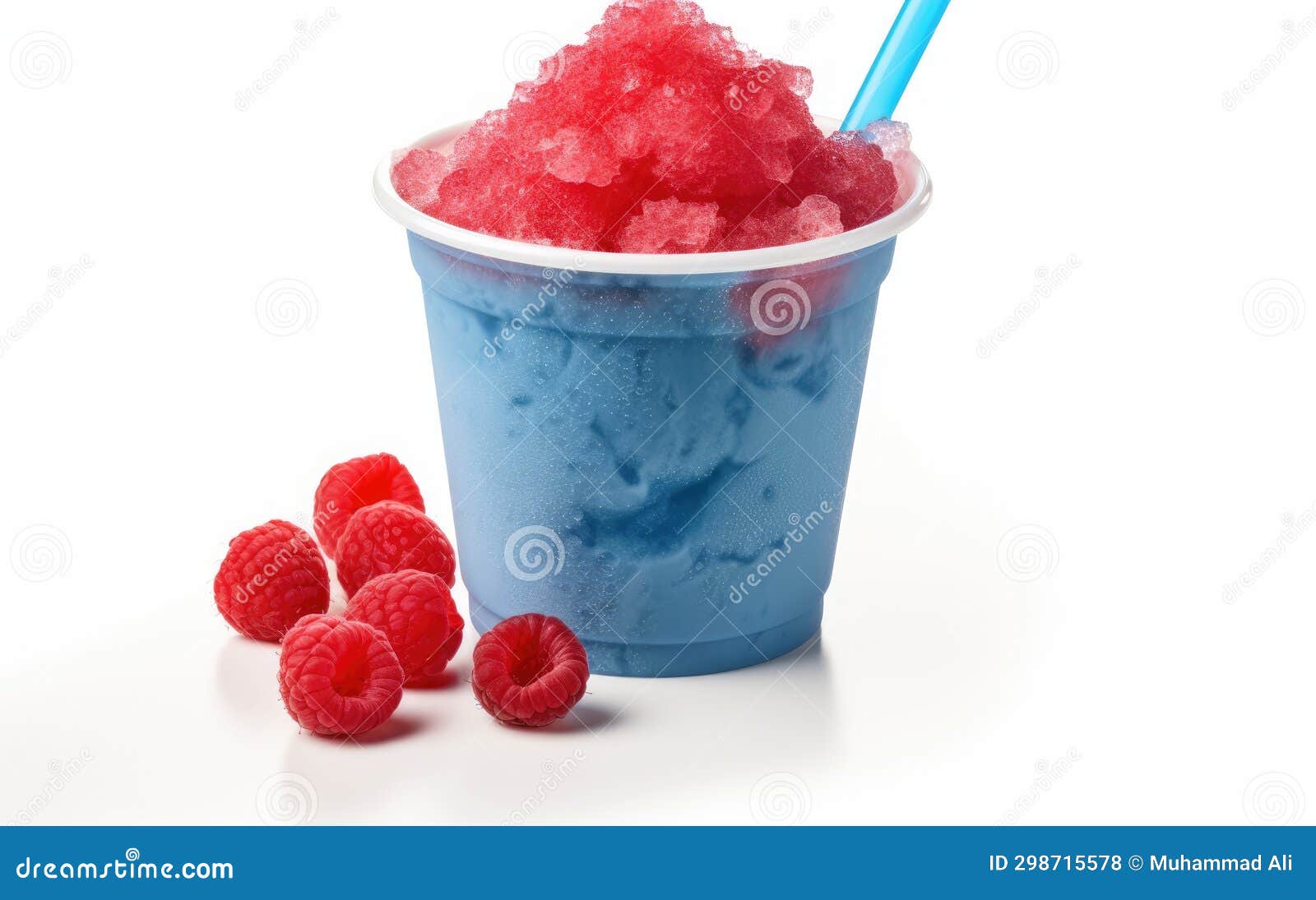 Slush Alone on White Background Stock Photo - Image of entertainment ...