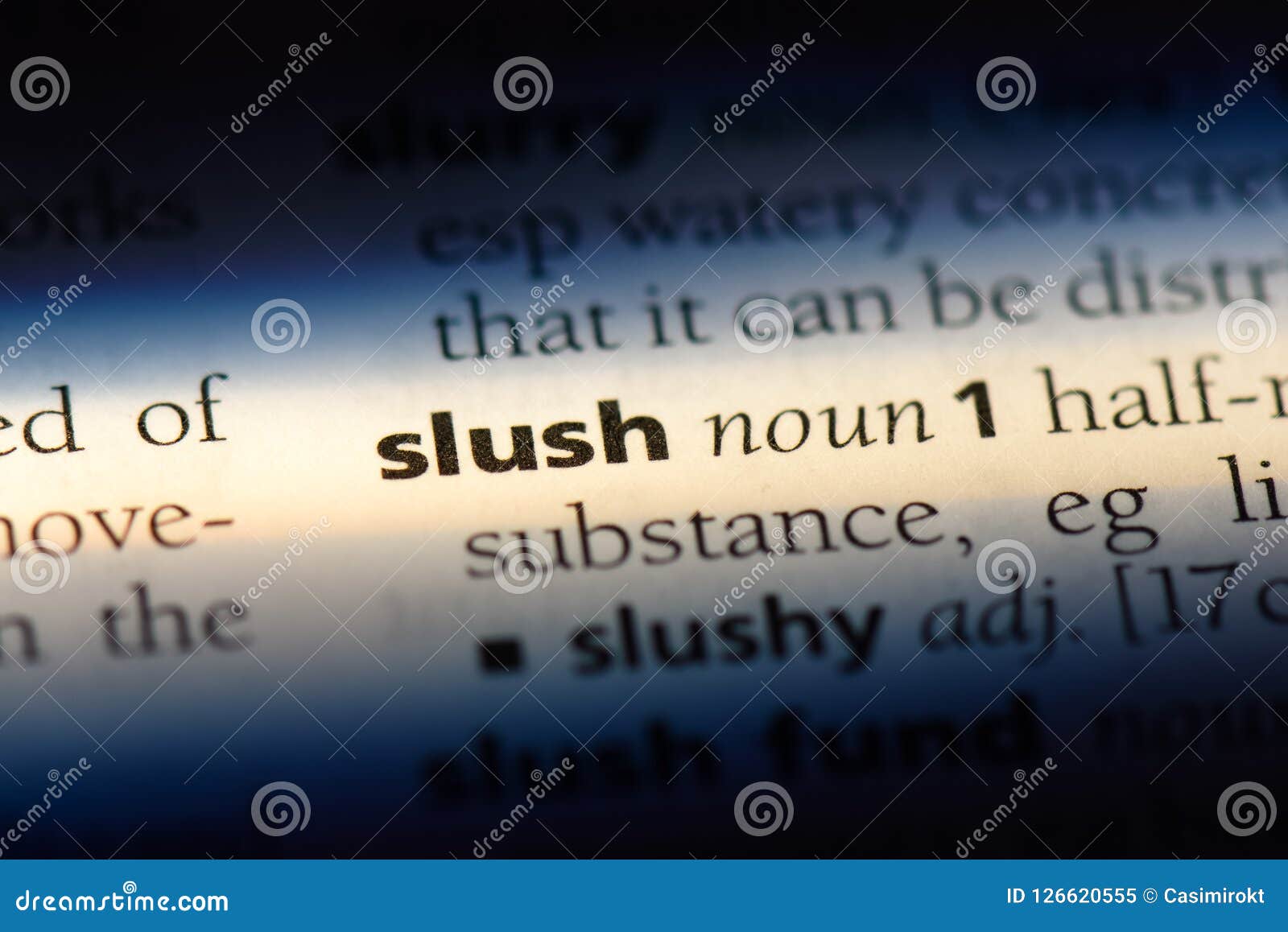 Slush Word Stock Photos - Free & Royalty-Free Stock Photos from Dreamstime