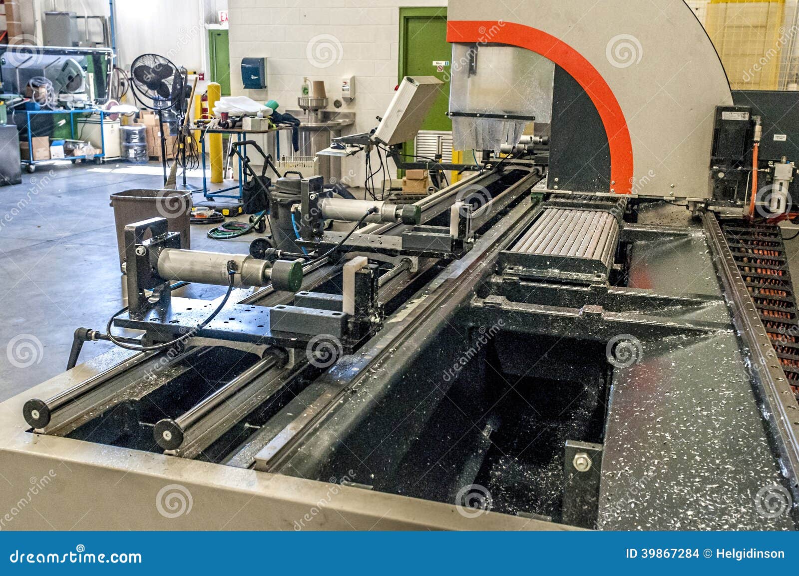 Slut upp av CnC-maskinen arkivfoto. Bild av modernt, person - 39867284