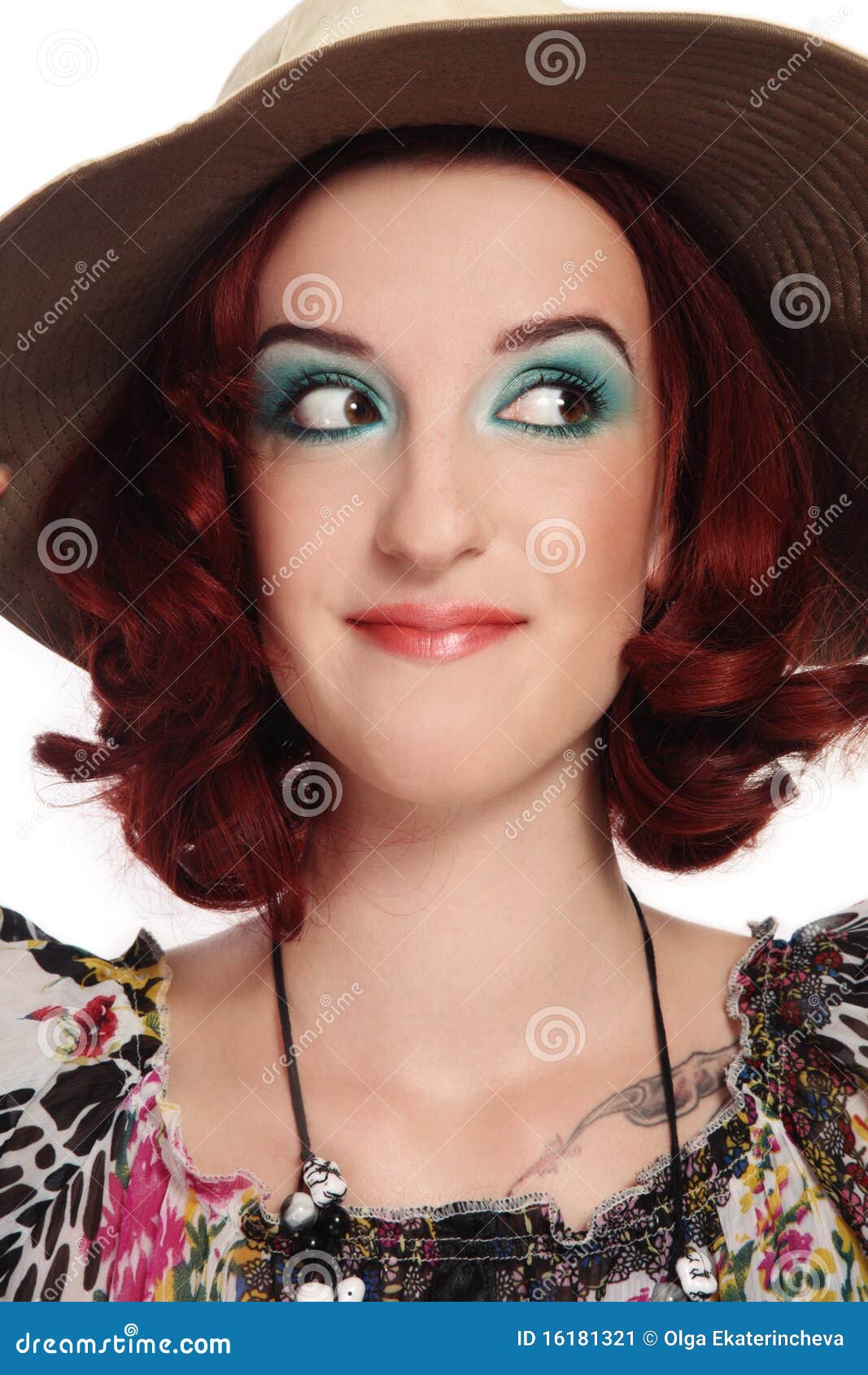 Sly smile stock image. Image of allure, smiling, girl - 16181321