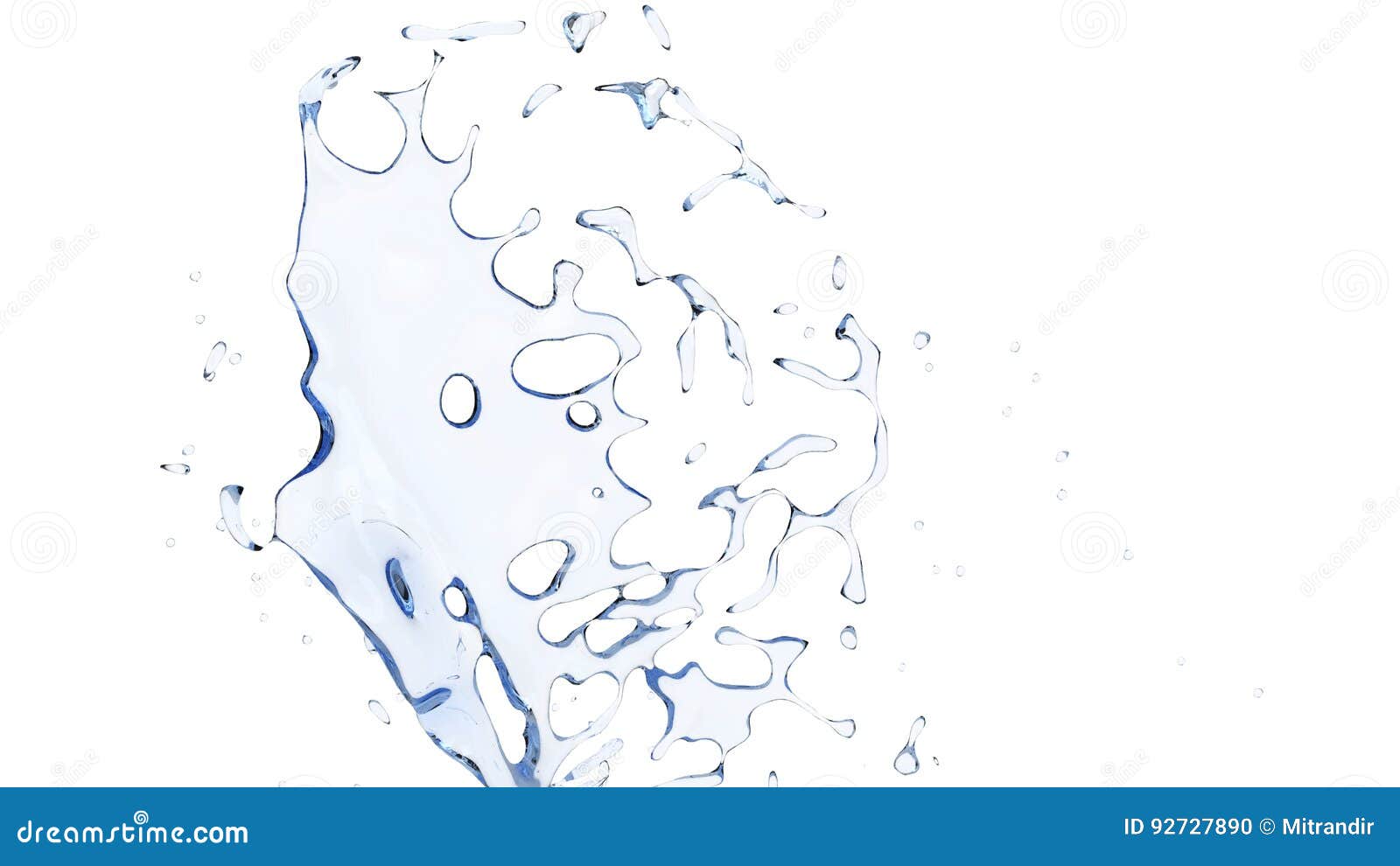 Small Abstract Clean Water Puddle Stock Photo - Image of blue, clear ...