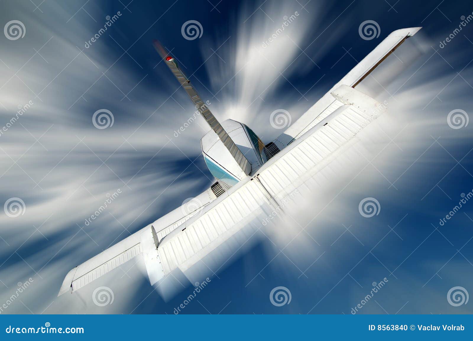 Small aeroplane stock photo. Image of aerial, wheels, landing - 8563840