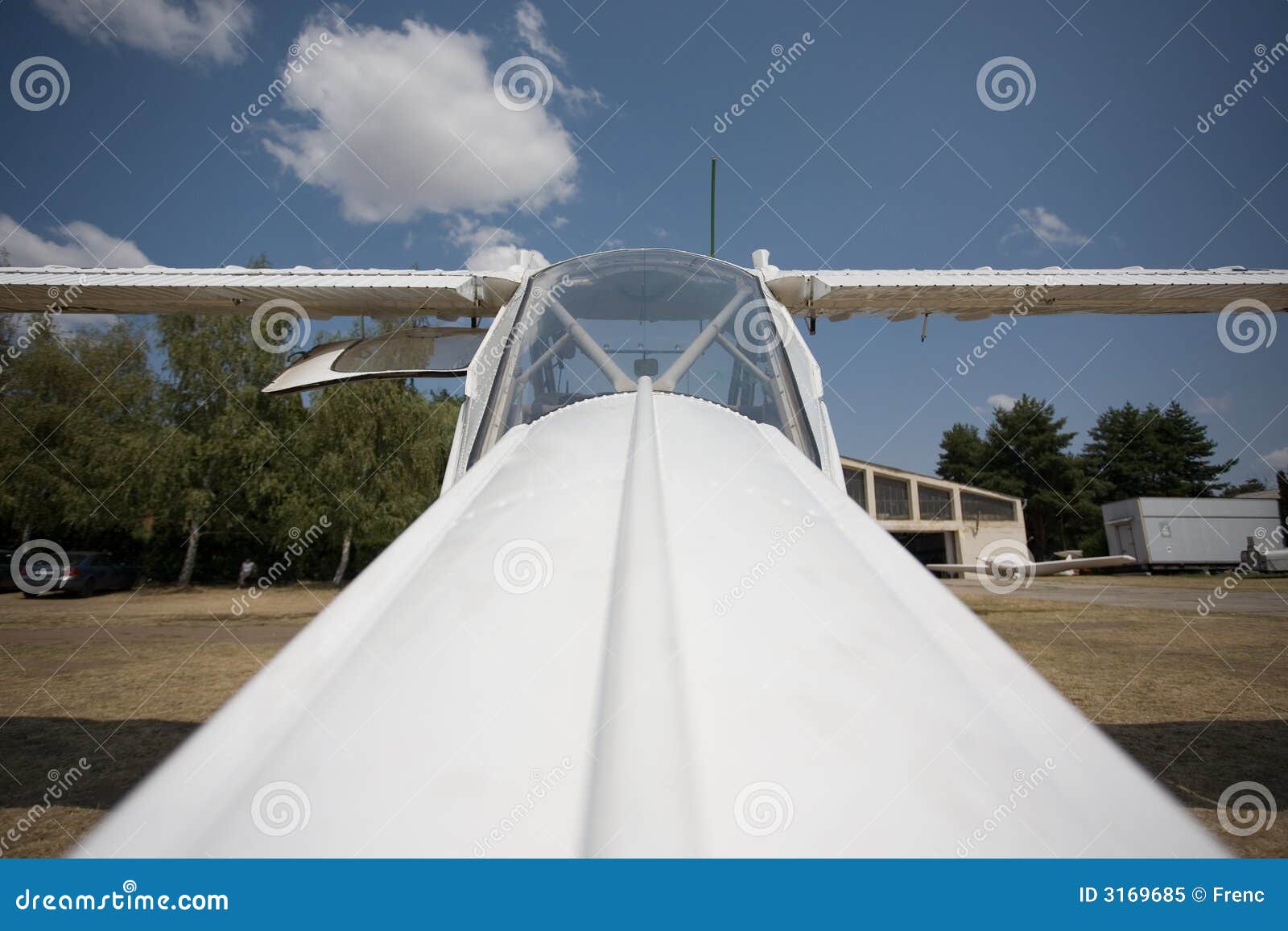 Small Aircraft on the Ground Stock Image - Image of aeronautics ...