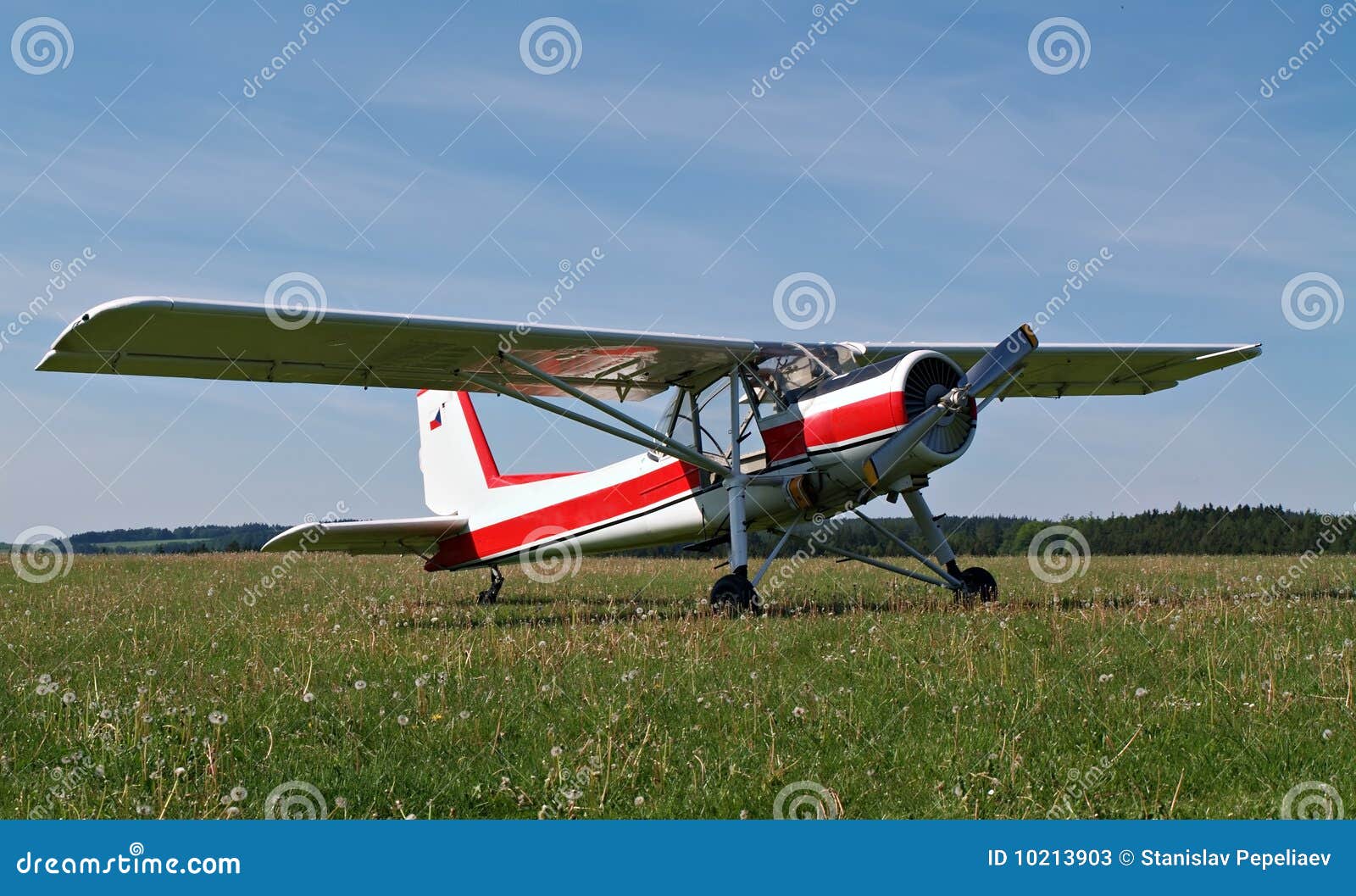 Small airplane stock image. Image of small, airplane - 10213903