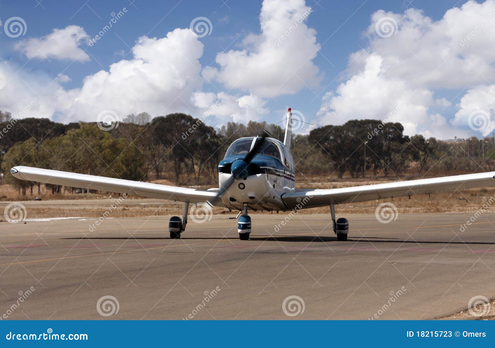 Small airplane stock image. Image of tourism, aircraft - 18215723