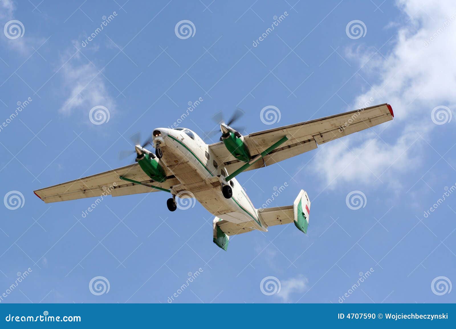 Small airplane stock photo. Image of airplane, flat, aviator - 4707590