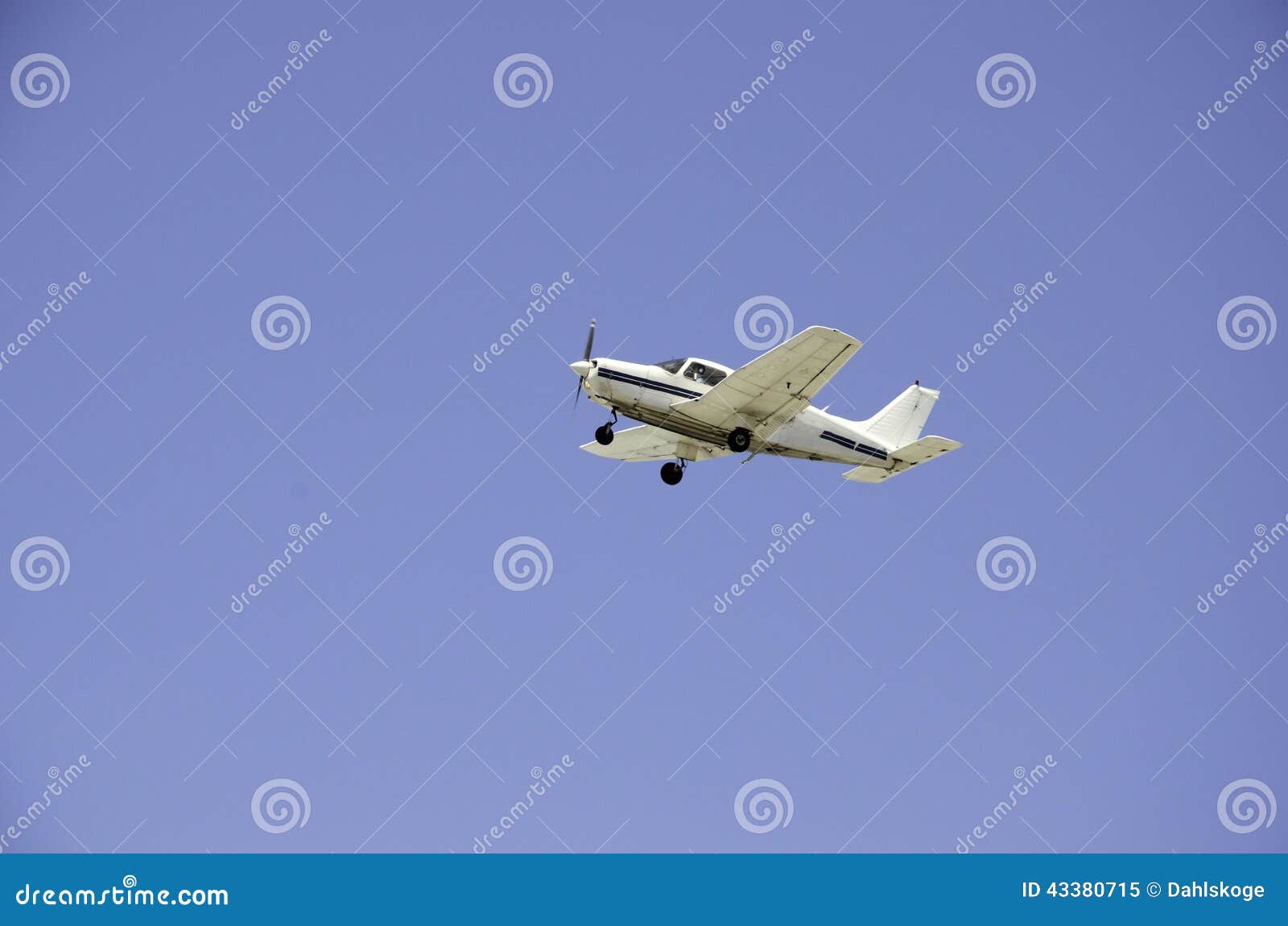 Small airplane in air stock image. Image of aviation - 43380715