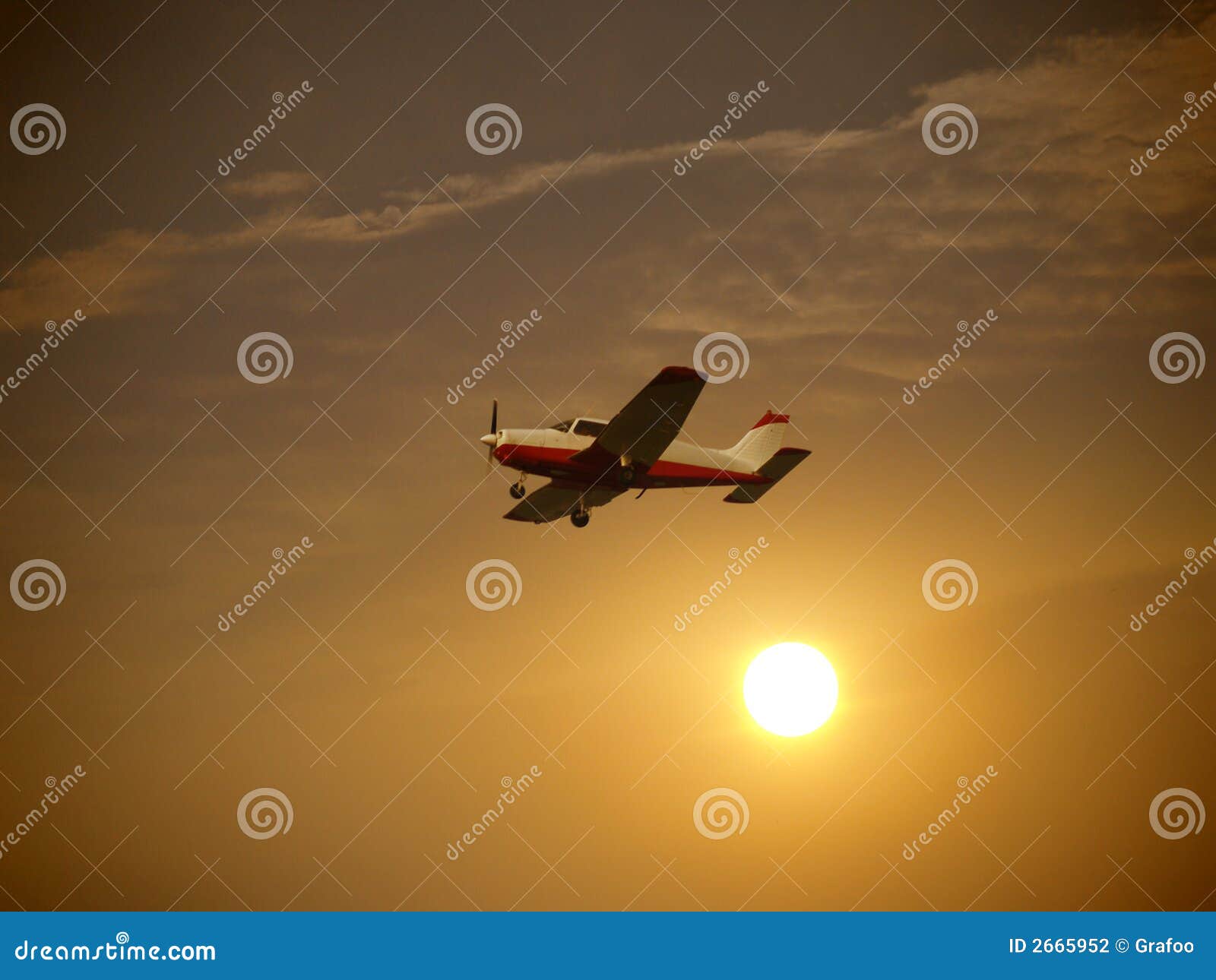 Airplane Flying Overhead. Stock Photography | CartoonDealer.com #62450828