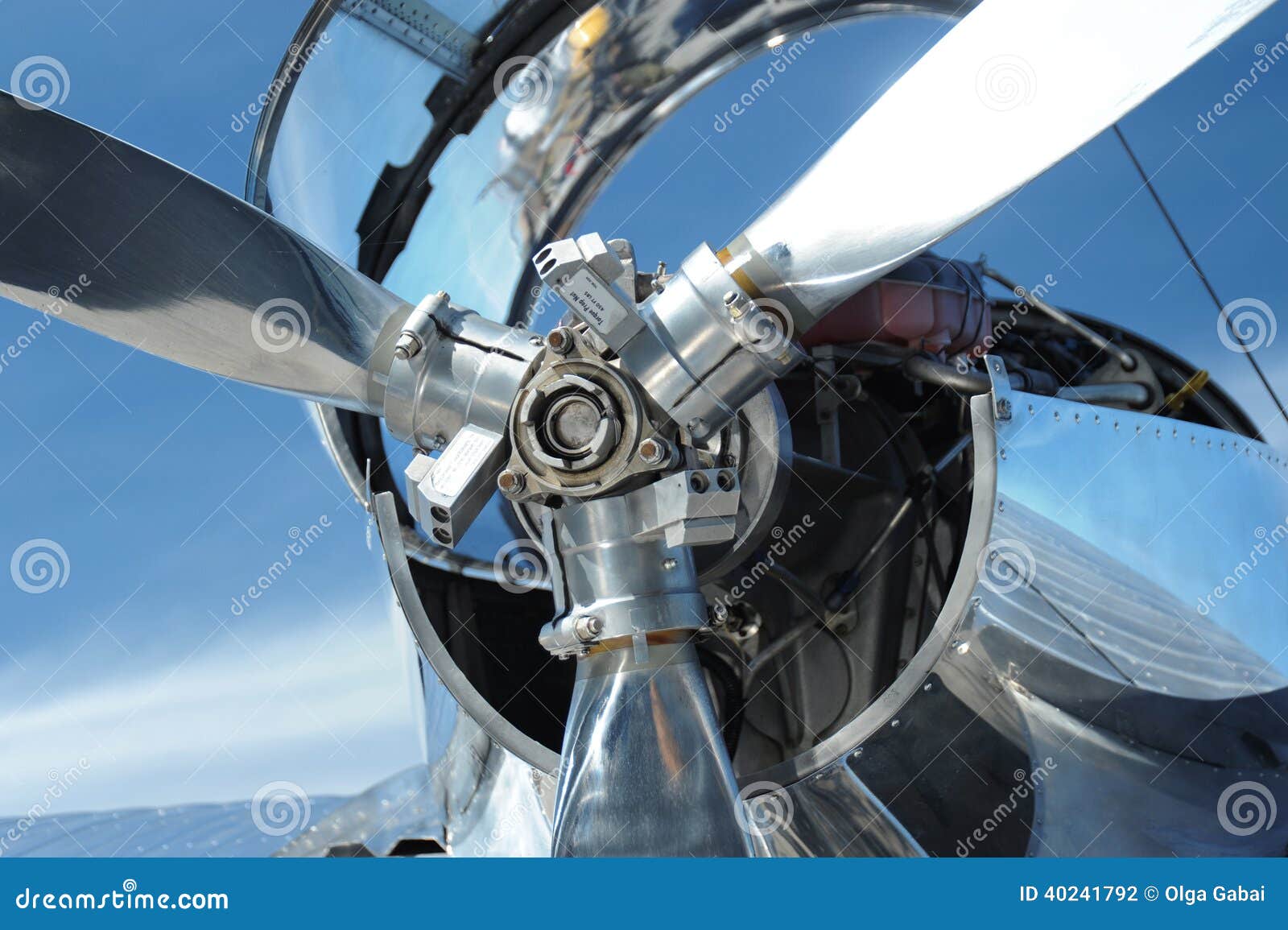 Airplane Propeller Engine Stock Photography | CartoonDealer.com #54008012