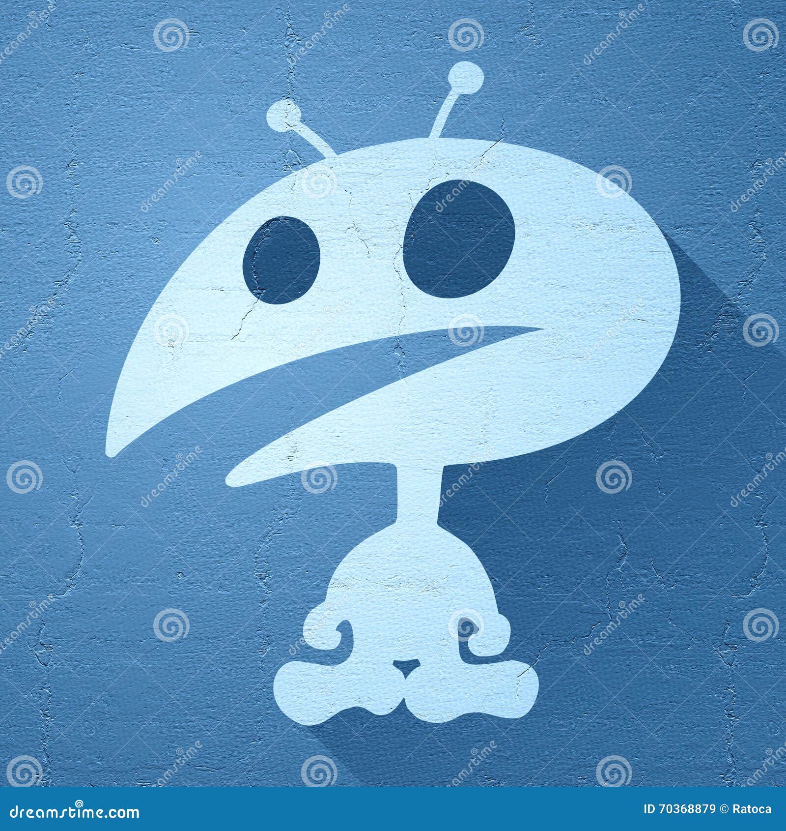 Small alien icon stock illustration. Illustration of aliens - 70368879