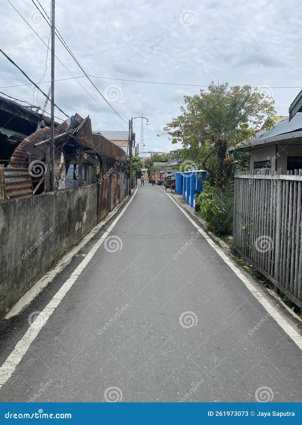 An small alley stock image. Image of alley, street, world - 261973073