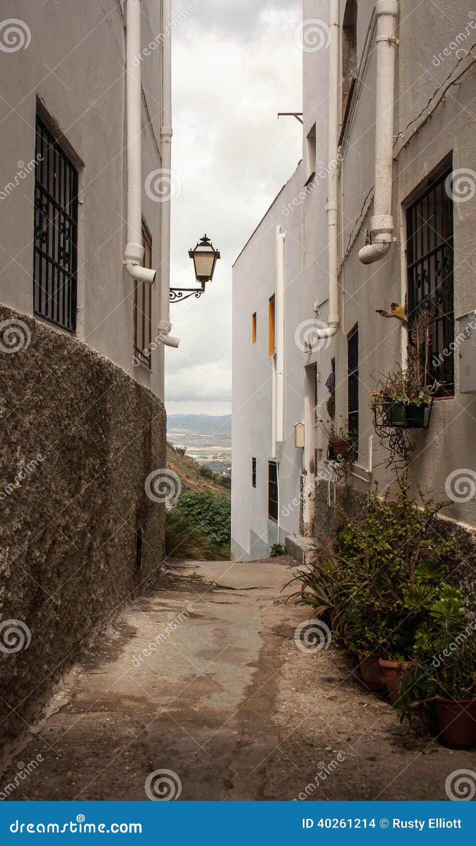 Small alleyway stock photo. Image of historic, alley - 40261214