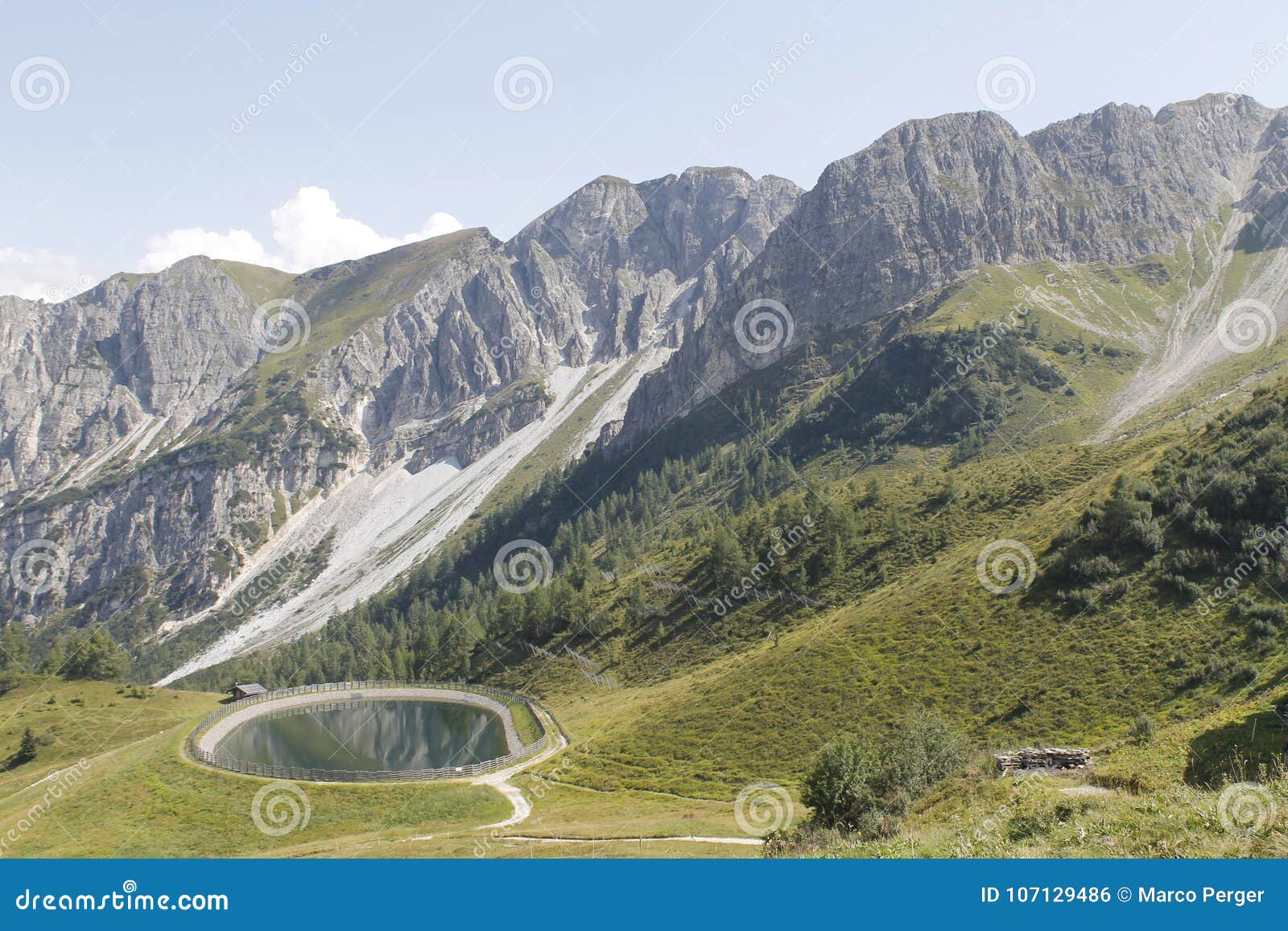 Lake stock photo. Image of rocky, dust, paradise, hiking - 107129486