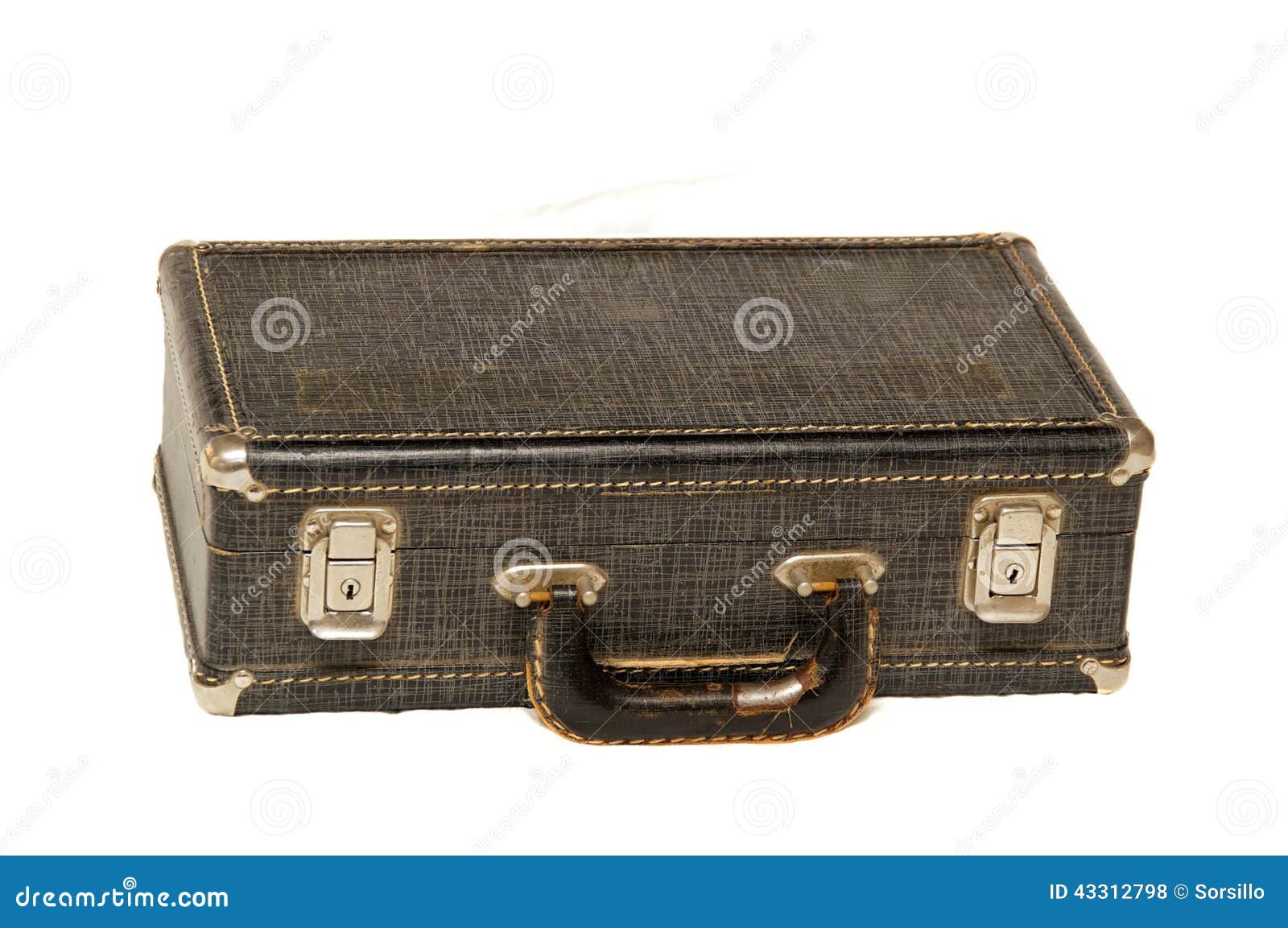 Small Antique Case on White Stock Photo - Image of antique, case: 43312798