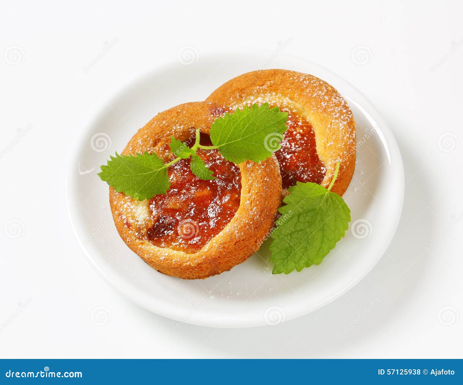 Small apple filled cakes stock photo. Image of small - 57125938