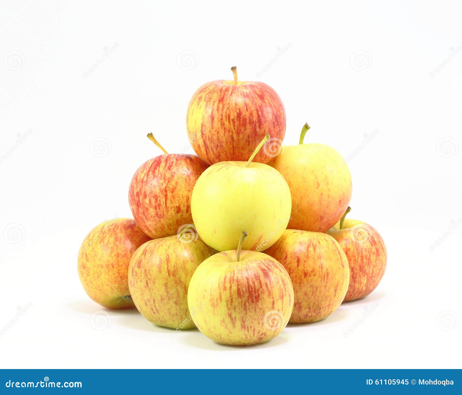 Small apple stock image. Image of nature, green, apples - 61105945
