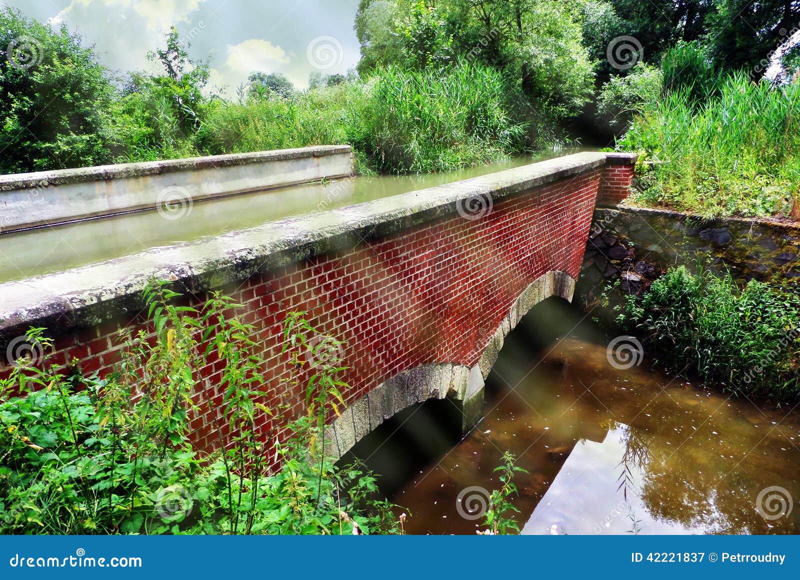 Small aqueduct stock image. Image of country, pardubice - 42221837