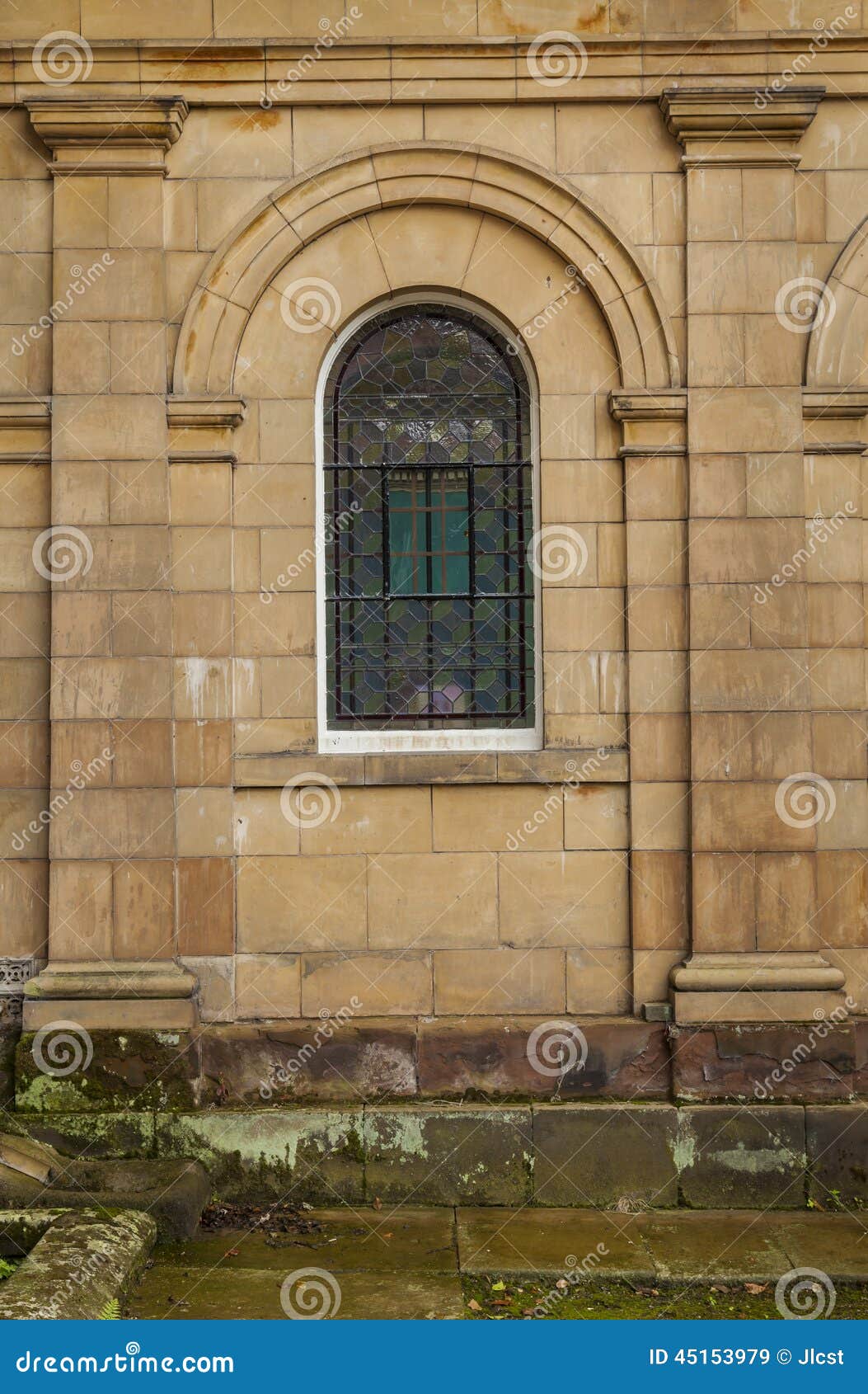 Small Arched Window of an Early Nineteenth Century Mansion Stock Image ... Small Arched Window of an Early Nineteenth Century Mansion Stock Image ...