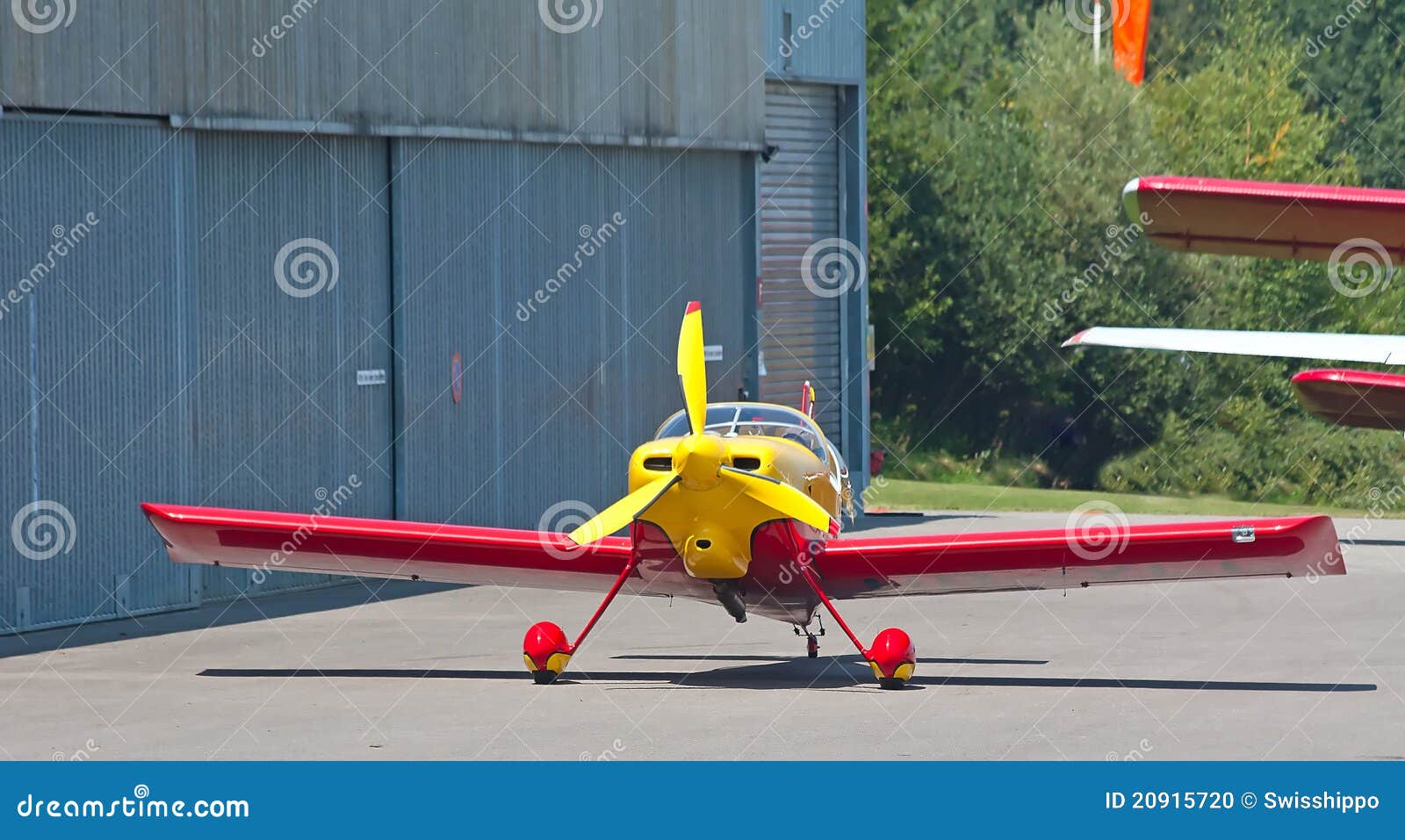 Small ariplane stock photo. Image of airport, aviation - 20915720