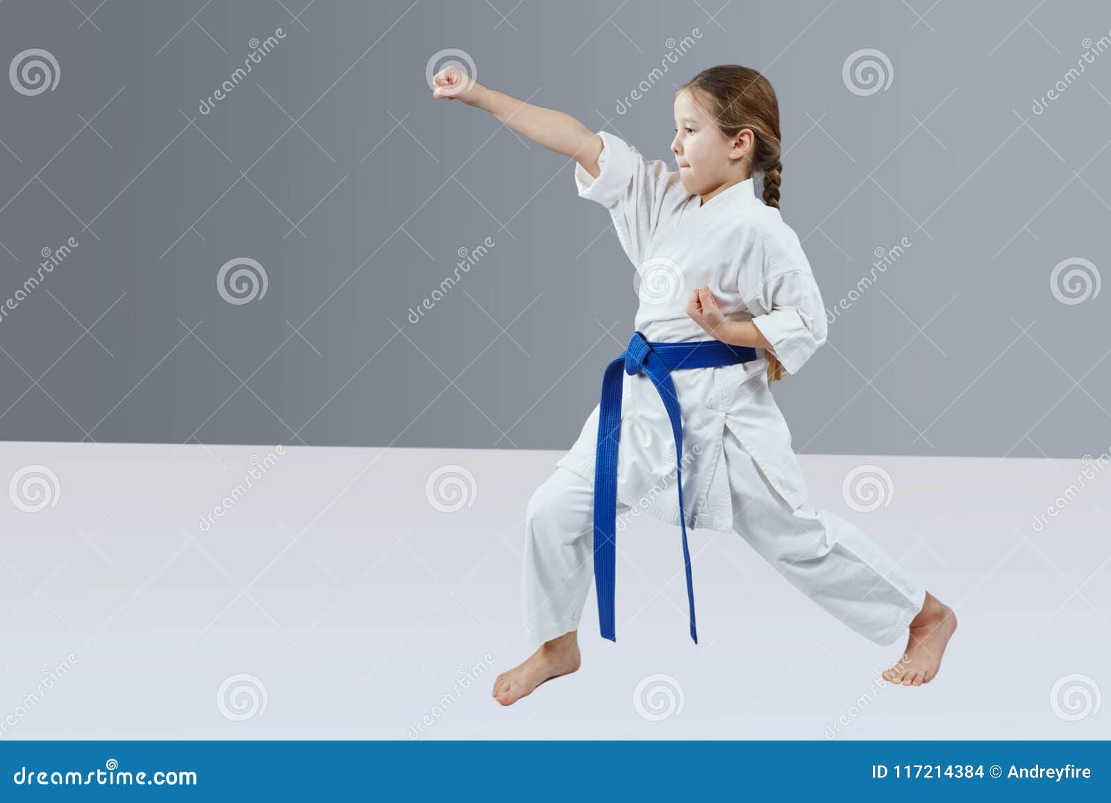 A Small Athlete is Beating Blow Hand Stock Photo - Image of athlete ...