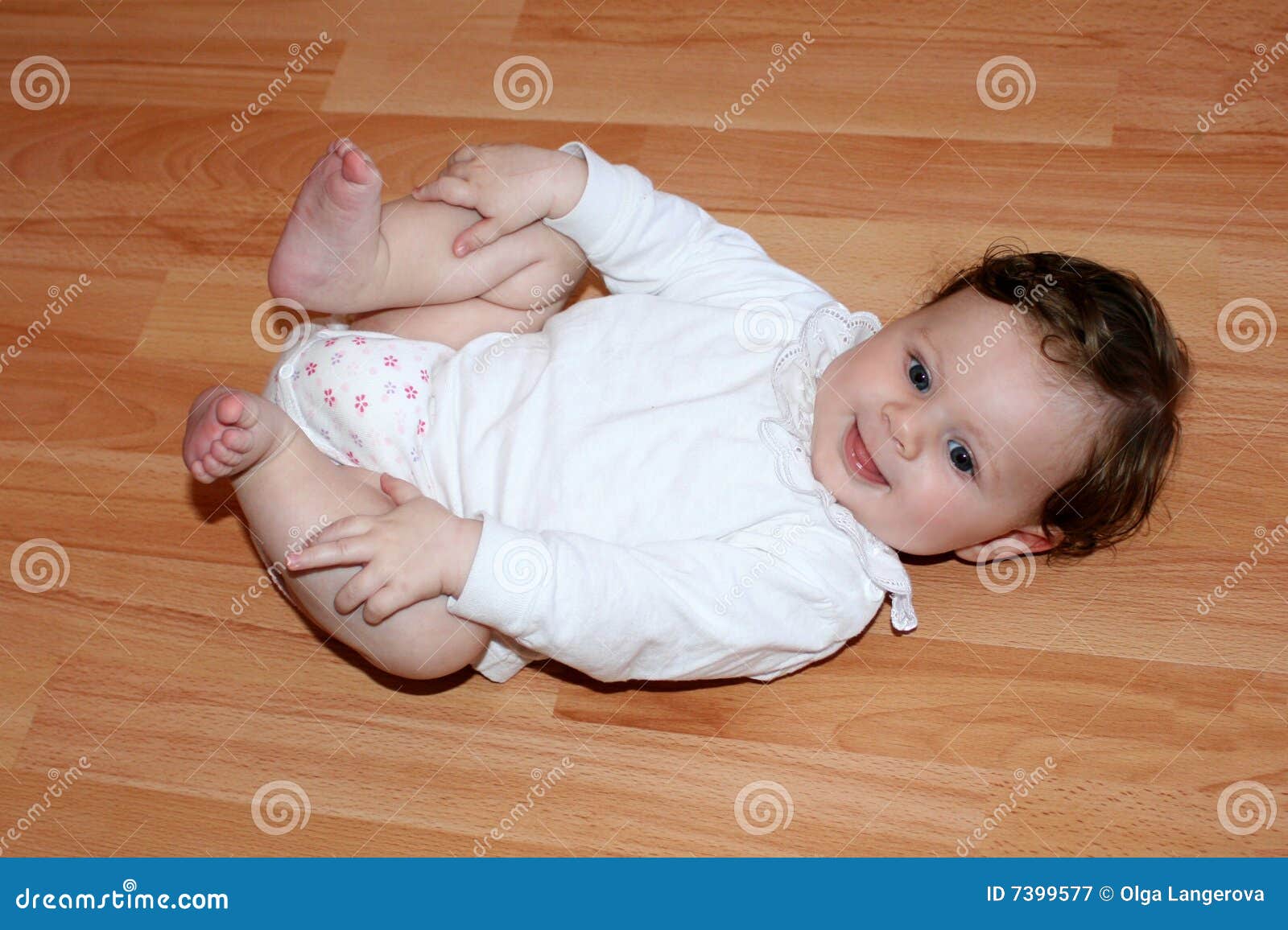 Small baby stock image. Image of toddler, carefree, beautiful - 7399577