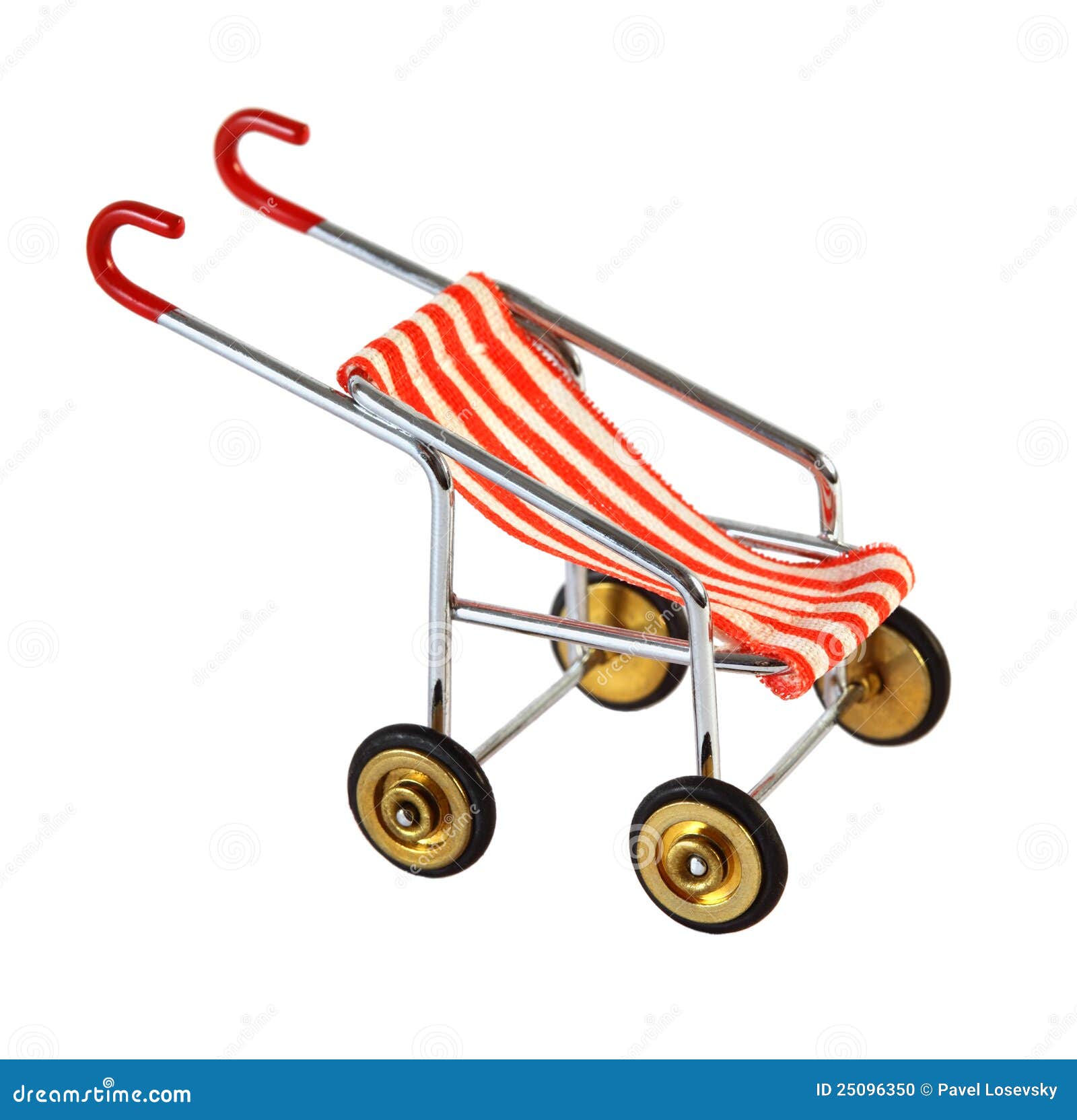 Small Baby Carriage for Seating Isolated Stock Photo - Image of coach ...