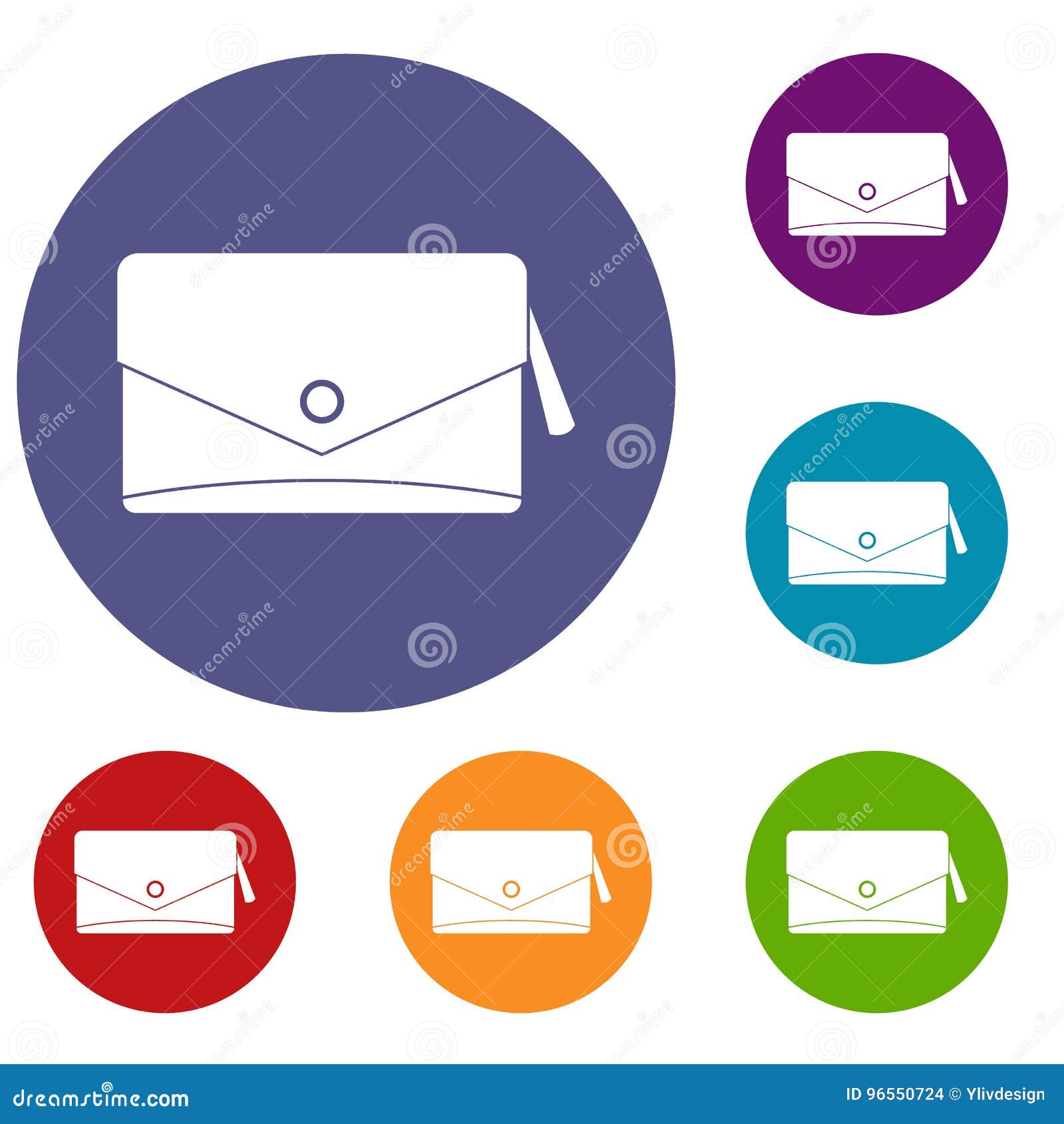 Small bag icons set stock vector. Illustration of baggage - 96550724