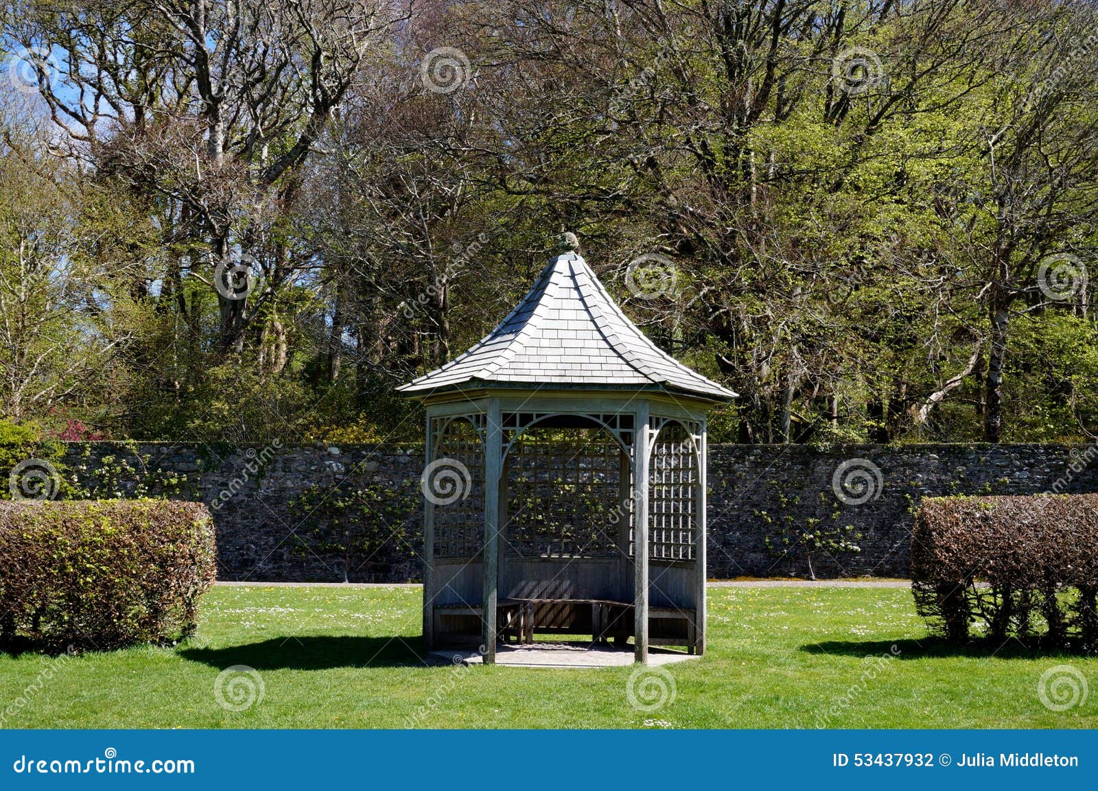 Small bandstand stock photo. Image of lawn, park, landscape - 53437932
