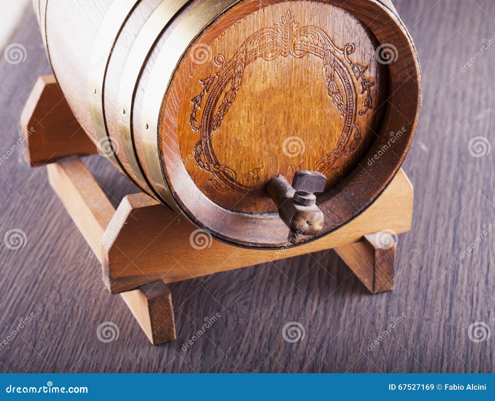 Small barrel over table stock image. Image of container - 67527169