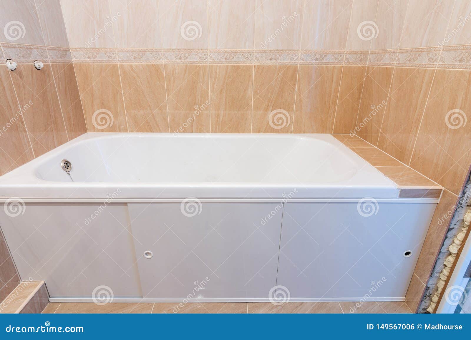 Small Bathroom in the Bathroom of the Apartment Stock Photo - Image of ...