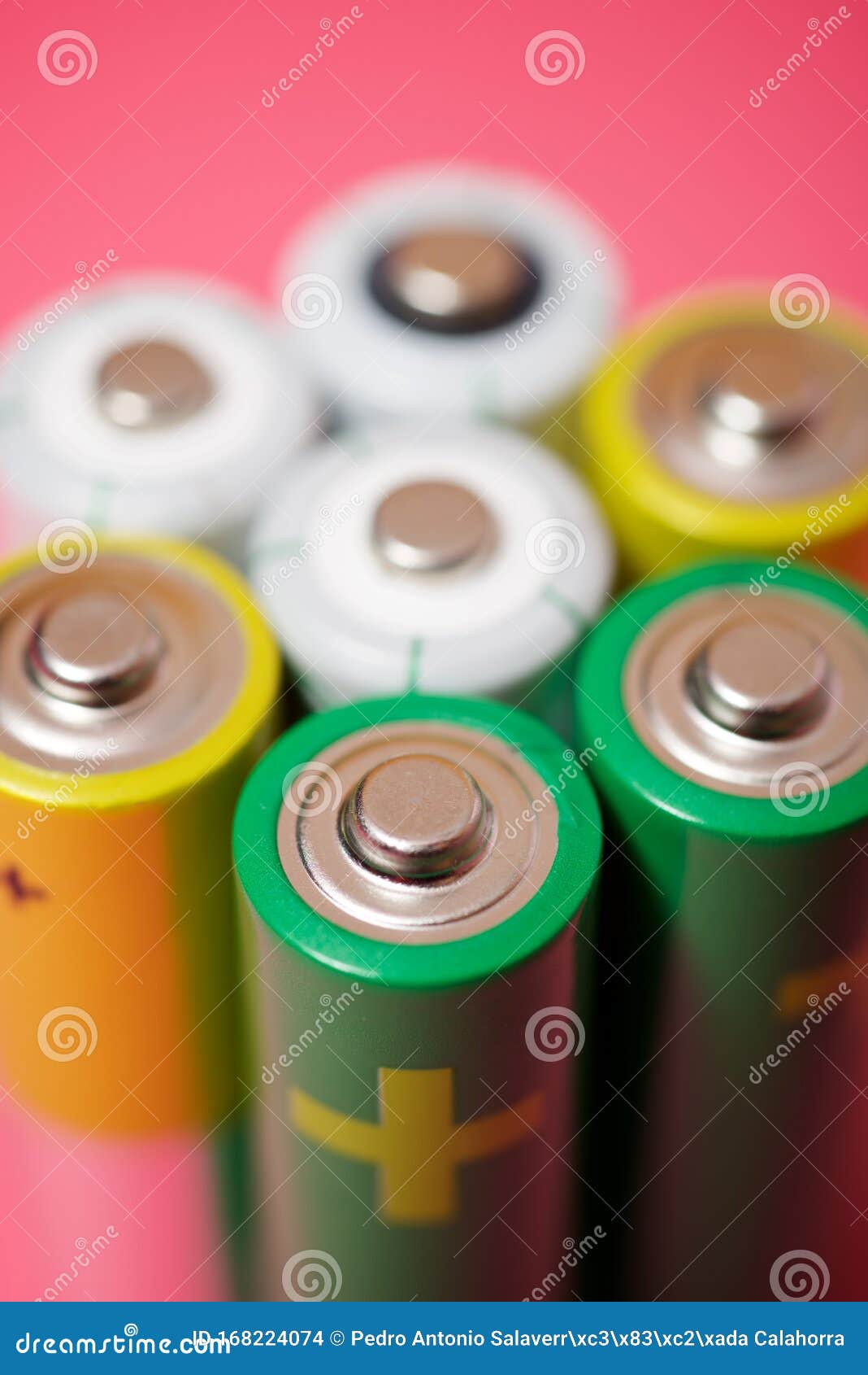 Small batteries view stock photo. Image of batteries - 168224074