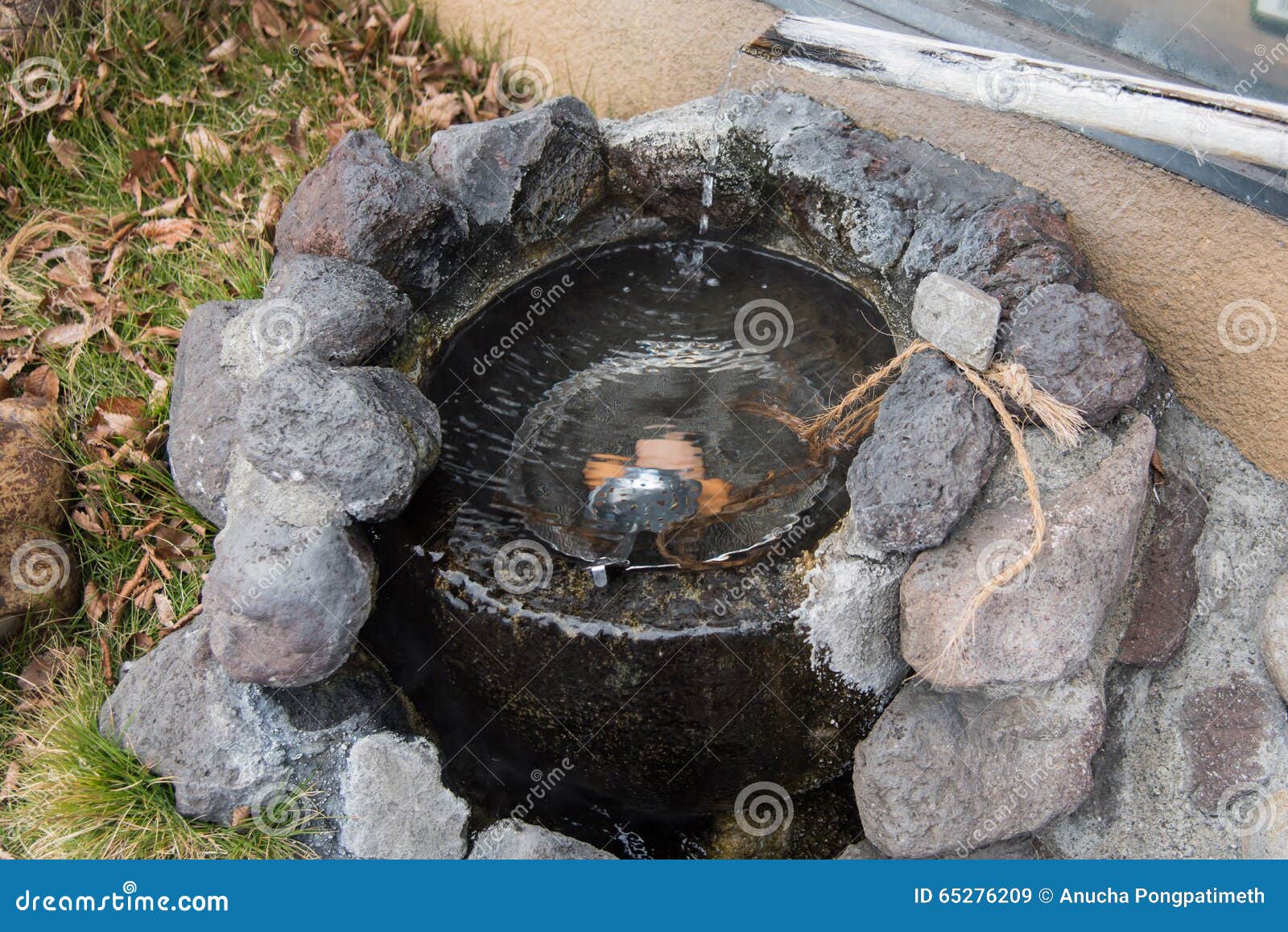 Small beautiful hot spring stock image. Image of onsen - 65276209