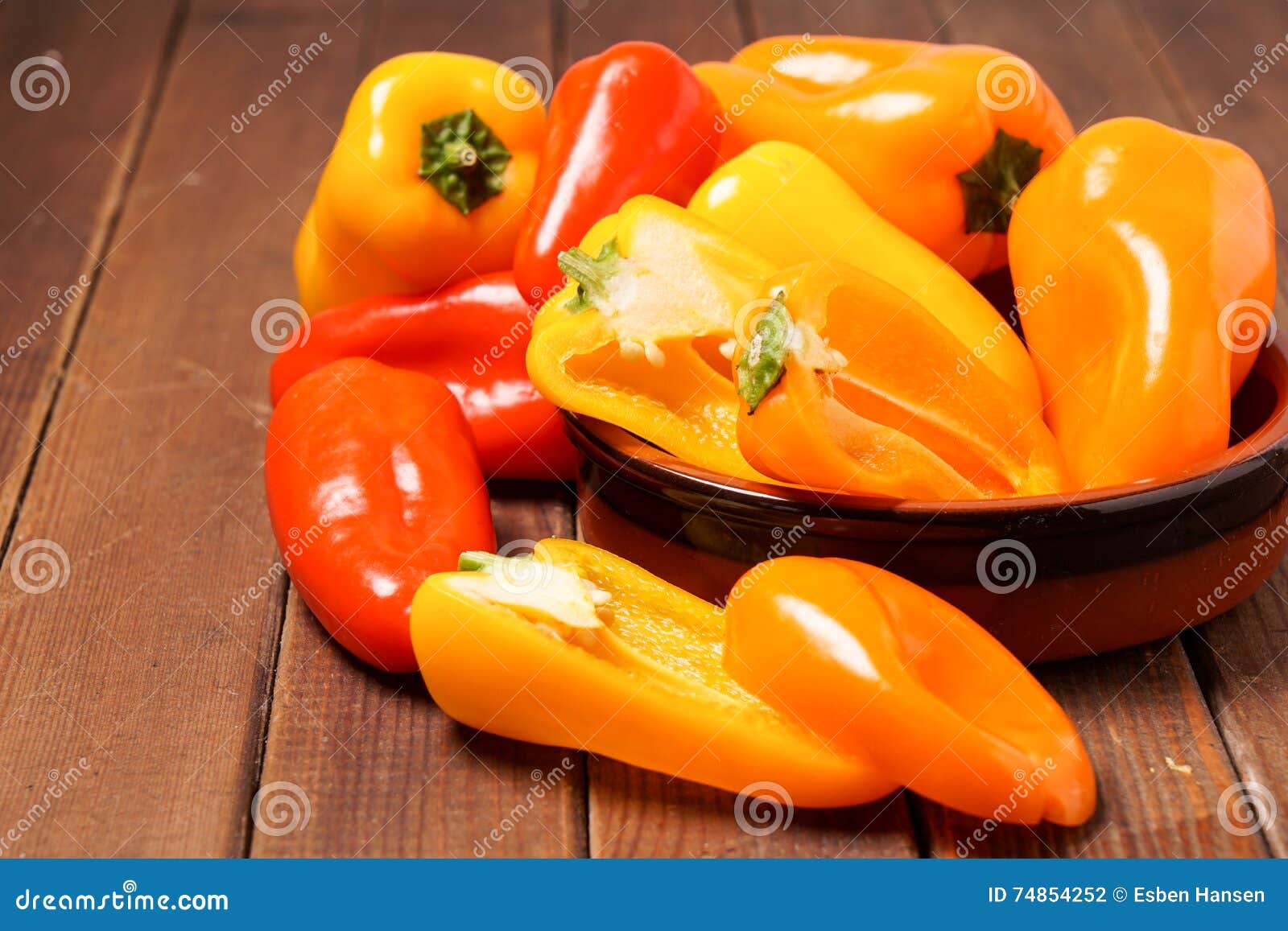 Small bell peppers stock photo. Image of freshness, healthy - 74854252