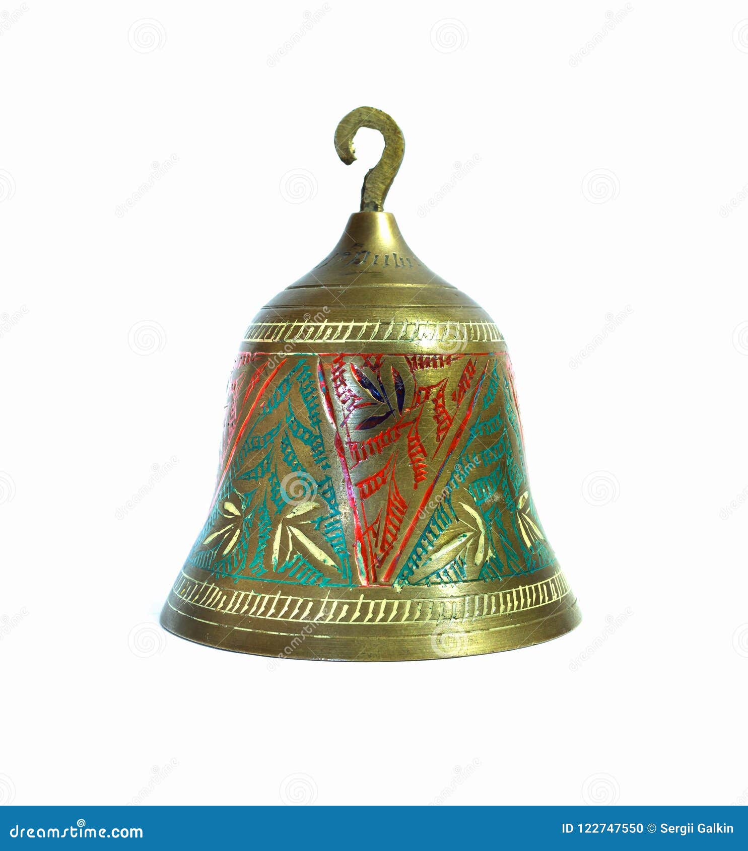 Small bell stock photo. Image of creative, little, vintage - 122747550