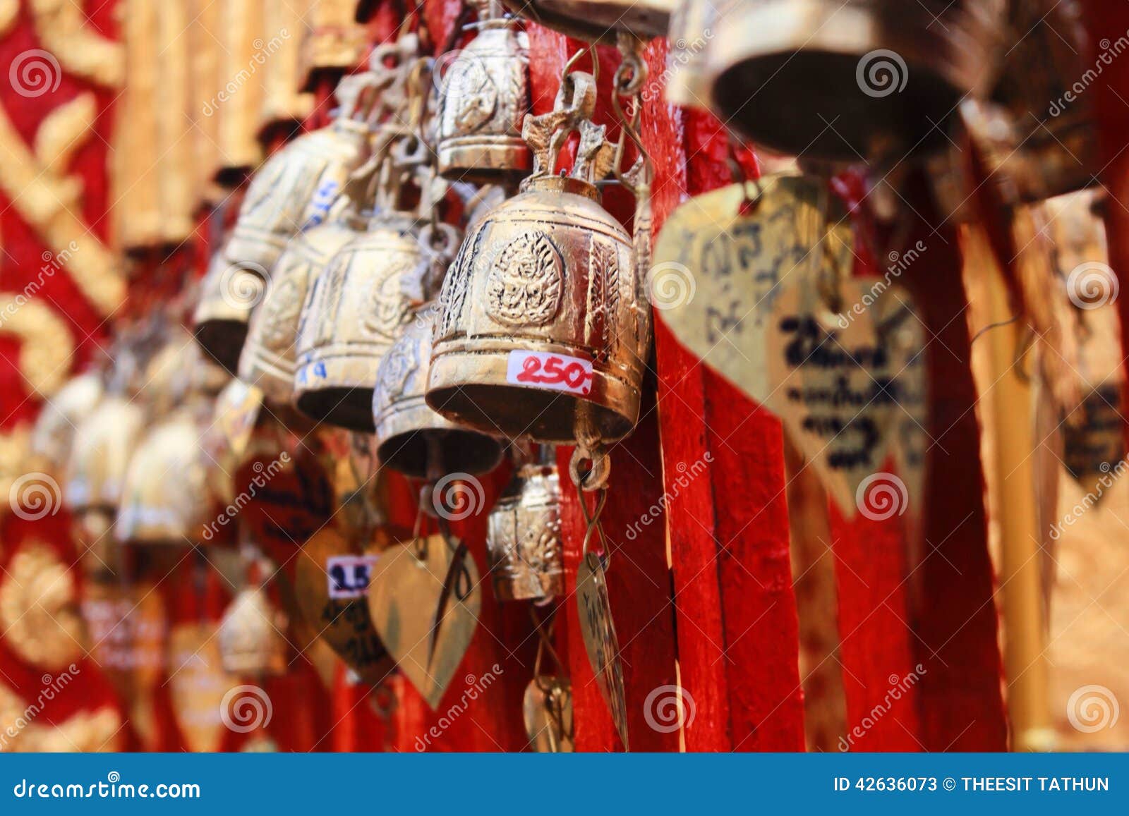 Small bells stock image. Image of small, merit, brass - 42636073