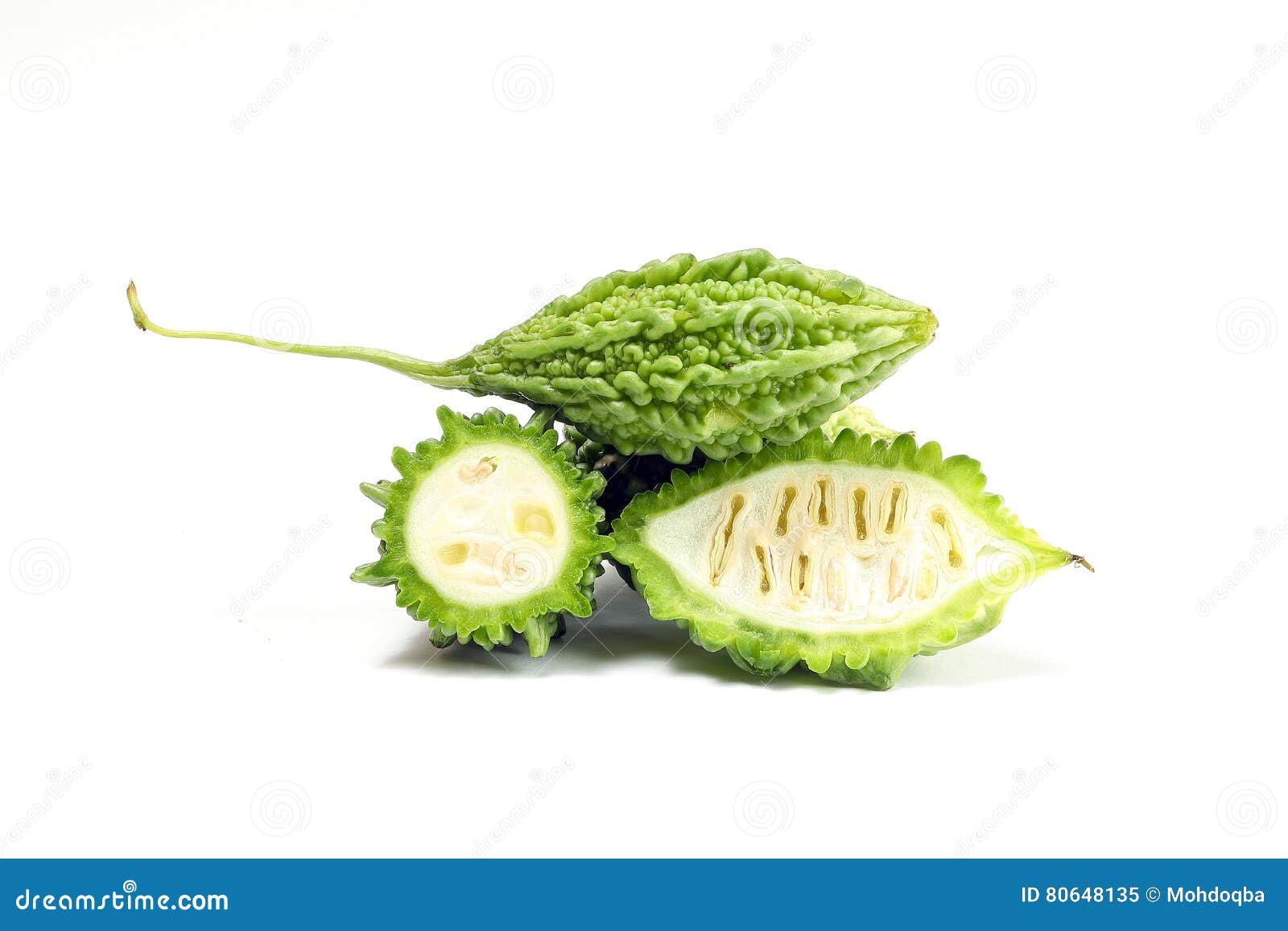 Small bitter gourd melon stock image. Image of pear, basket - 80648135