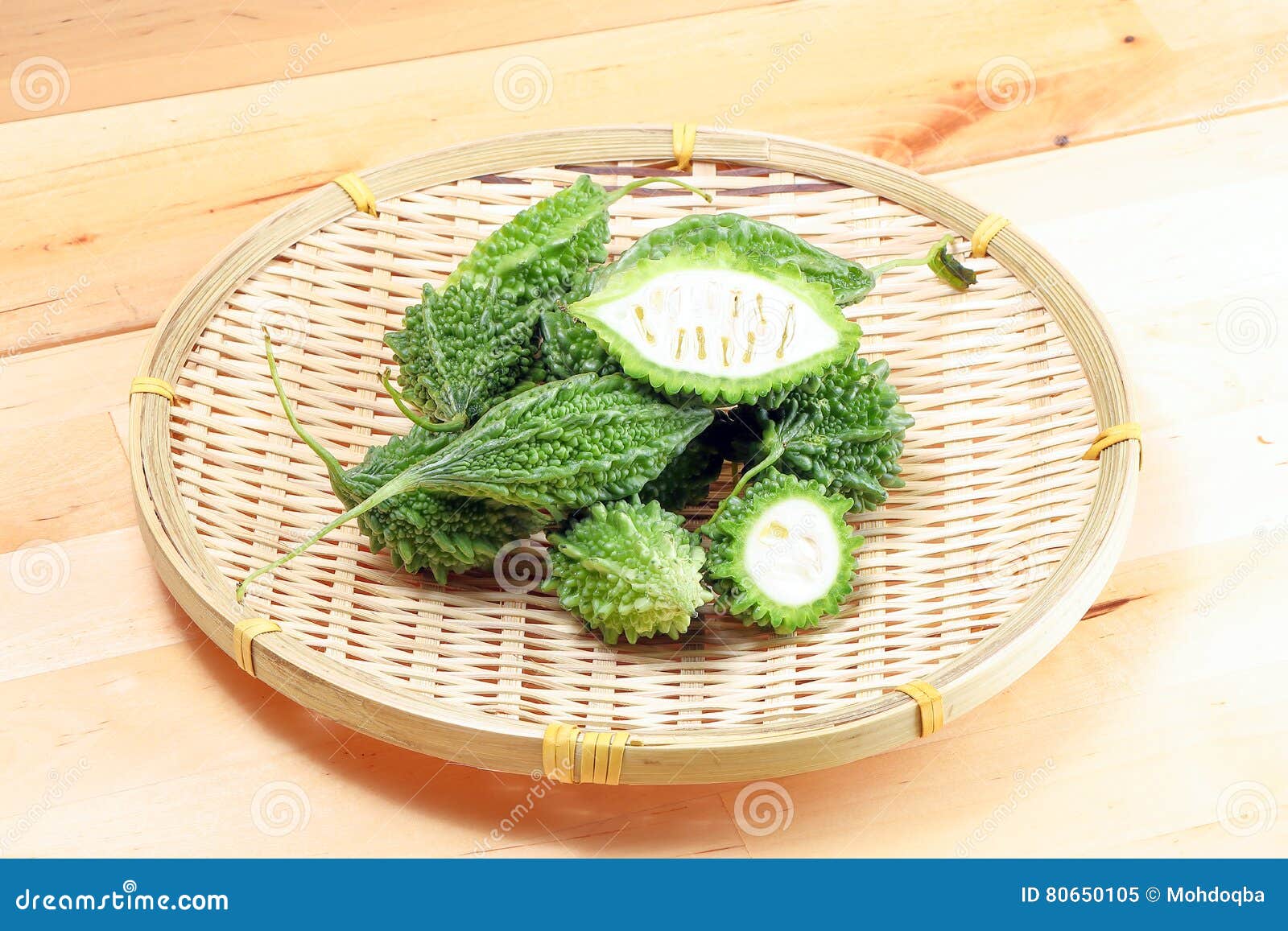 Small bitter gourd melon stock image. Image of nature - 80650105