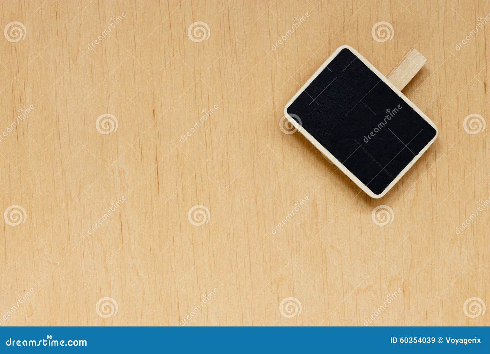 Small Blackboard Board with Space for Text Stock Image - Image of ...