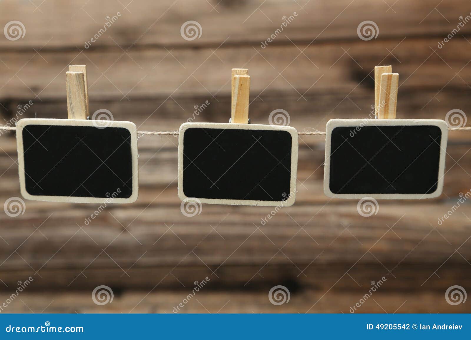 Small Blackboard Slate Chalk Board Clip with Space for Text Stock Photo ...