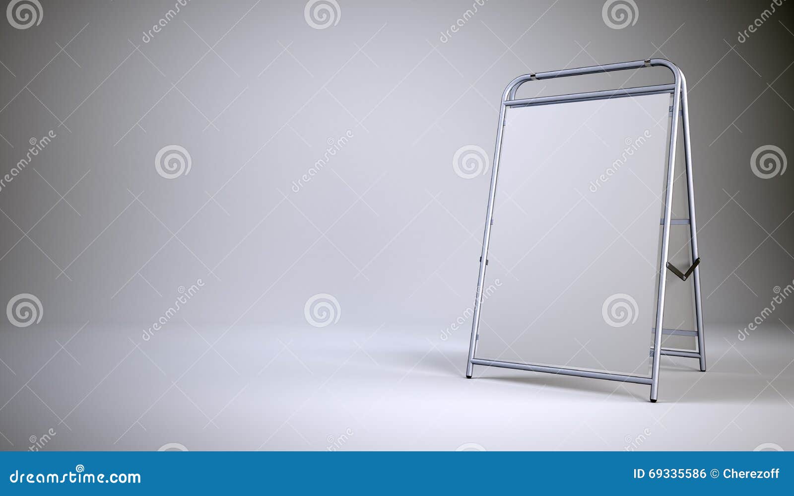 Small blank stand stock photo. Image of placard, poster - 69335586