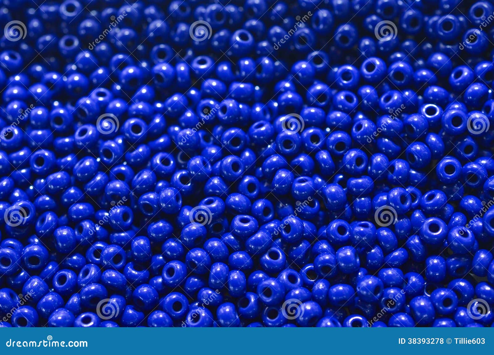 Small blue beads stock photo. Image of creative, blue - 38393278