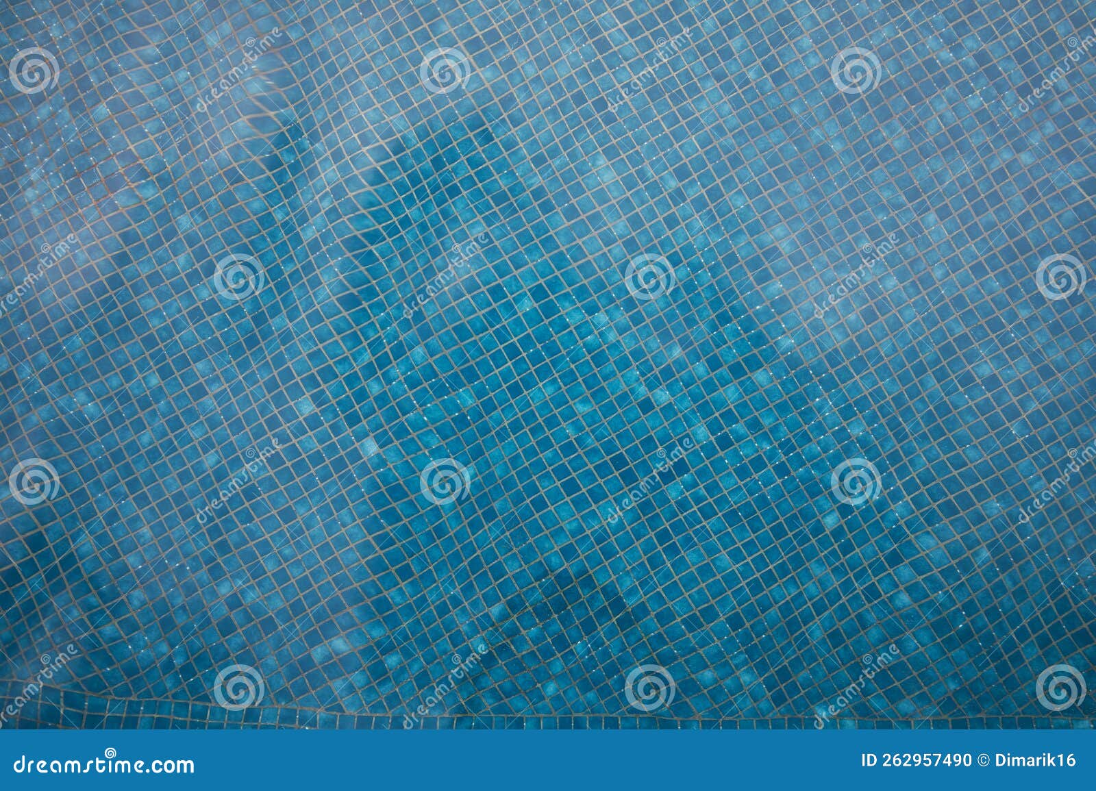 Small Blue Square Ceramic Tiles Stock Photo - Image of surface ...