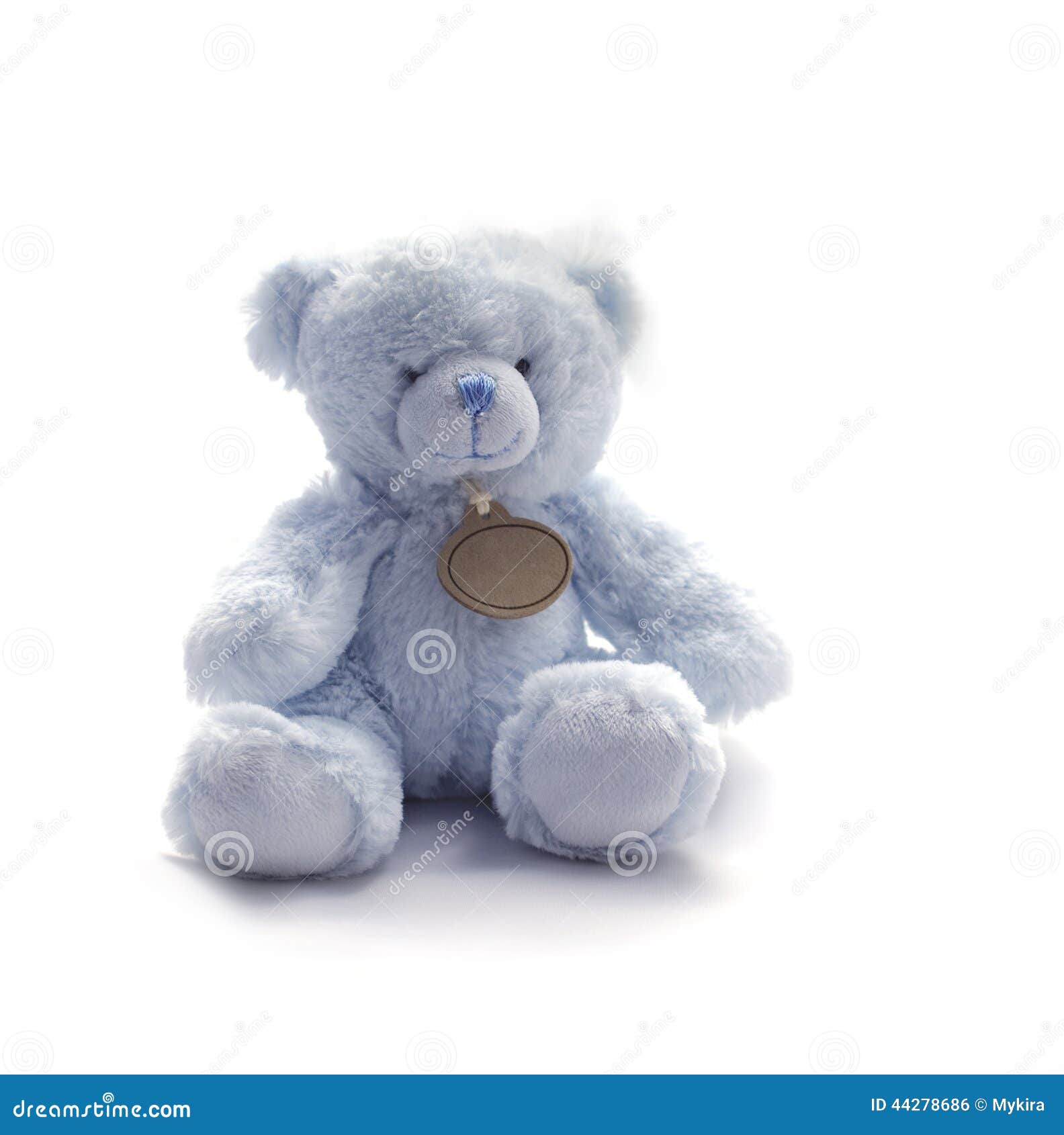 Small Blue Teddy Bear Toy stock photo. Image of shot - 44278686